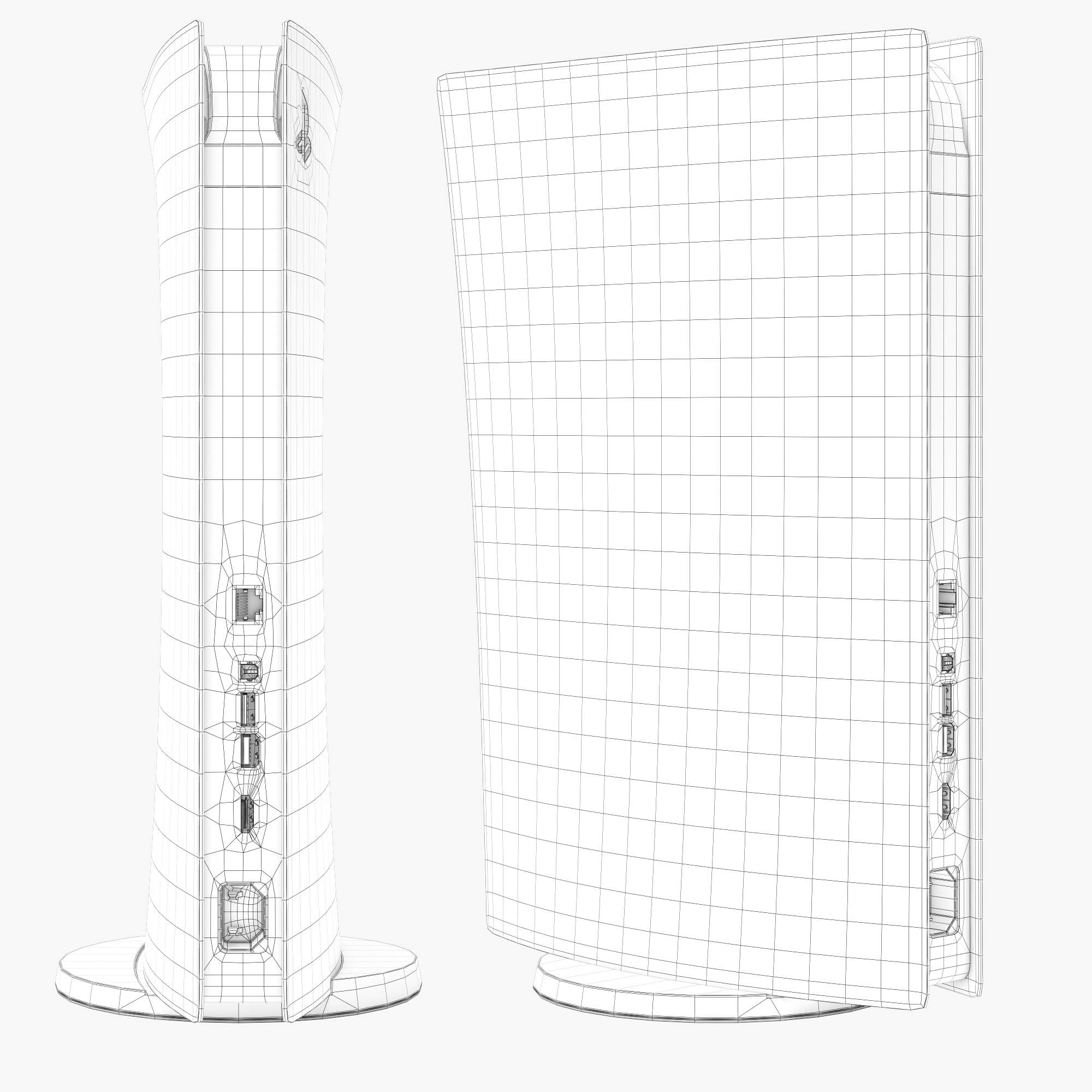 Sony Playstation 5 Digital Edition - 3D Model by sta_84