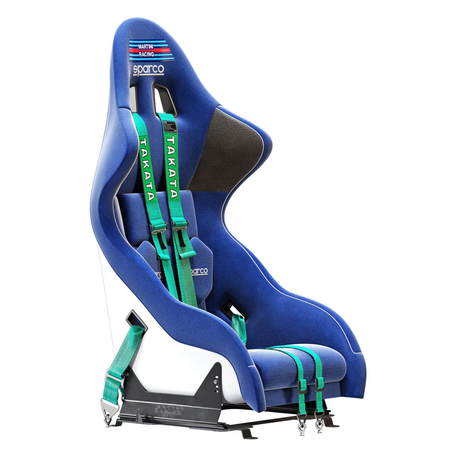 Sparco Pro 2000-Martini Racing Racing Seat 3D Model by sta_84