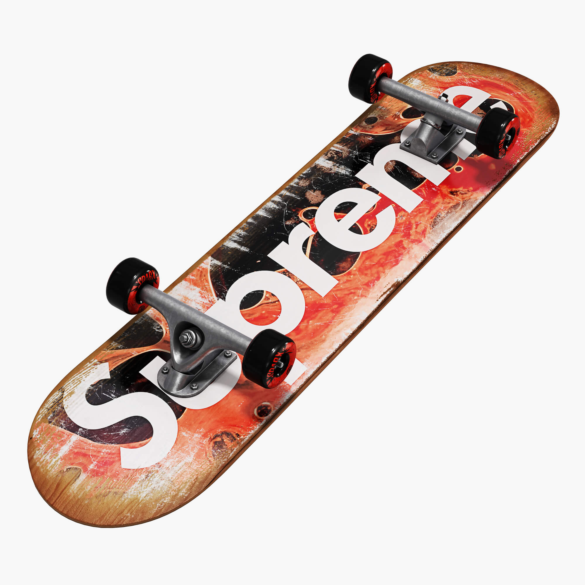 Supreme Decorative Set Black - 3D Model by sta_84