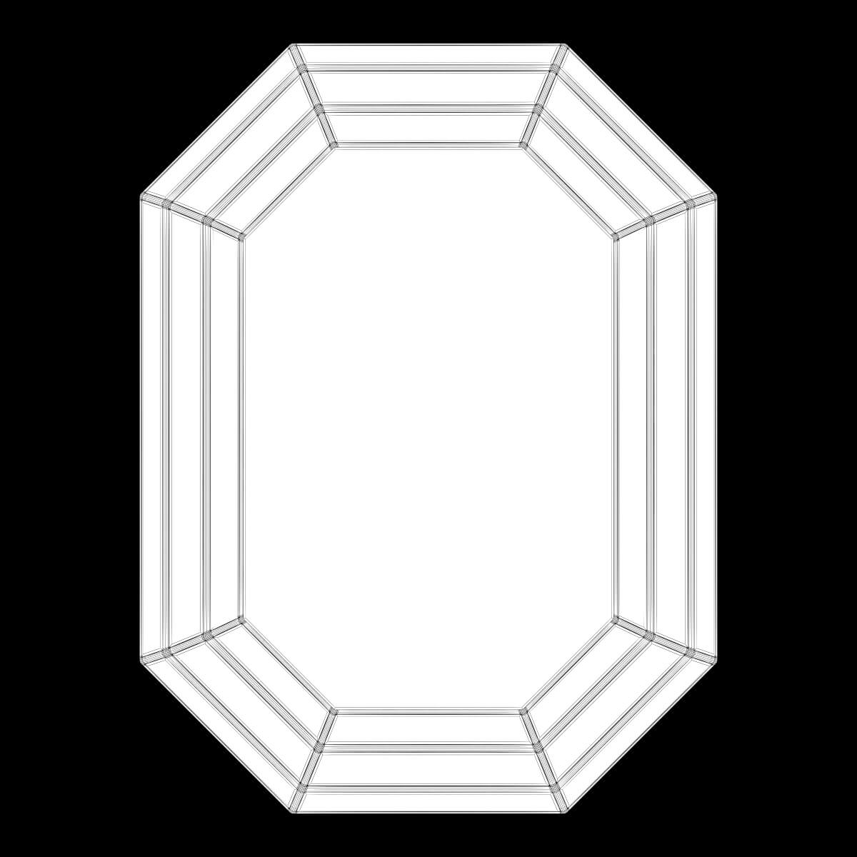 Surya Gordon Champagne Wall Mirror - 3D Model by sta_84