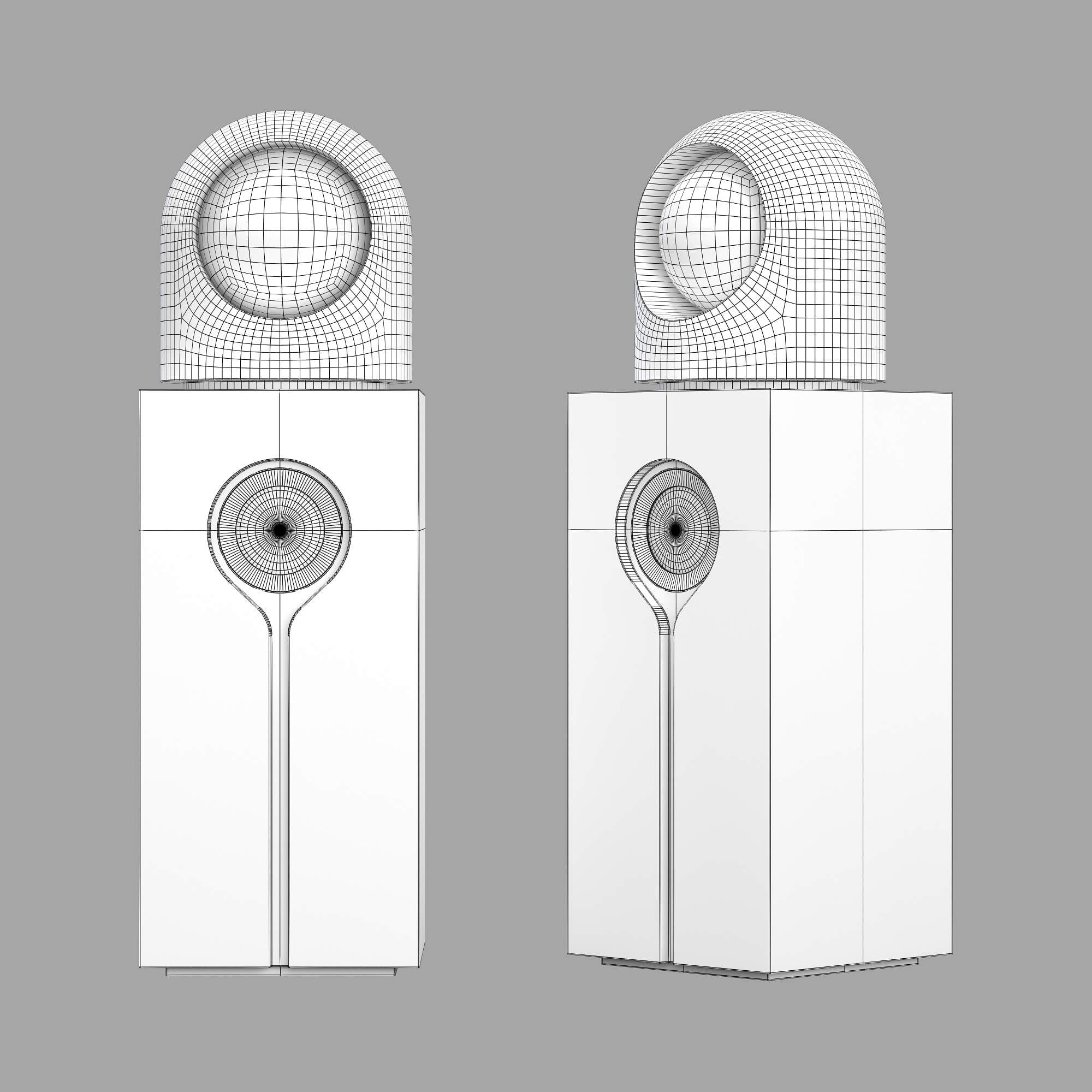Teenage Engineering Choir CH-8 Leila Speaker 3D Model by sta_84