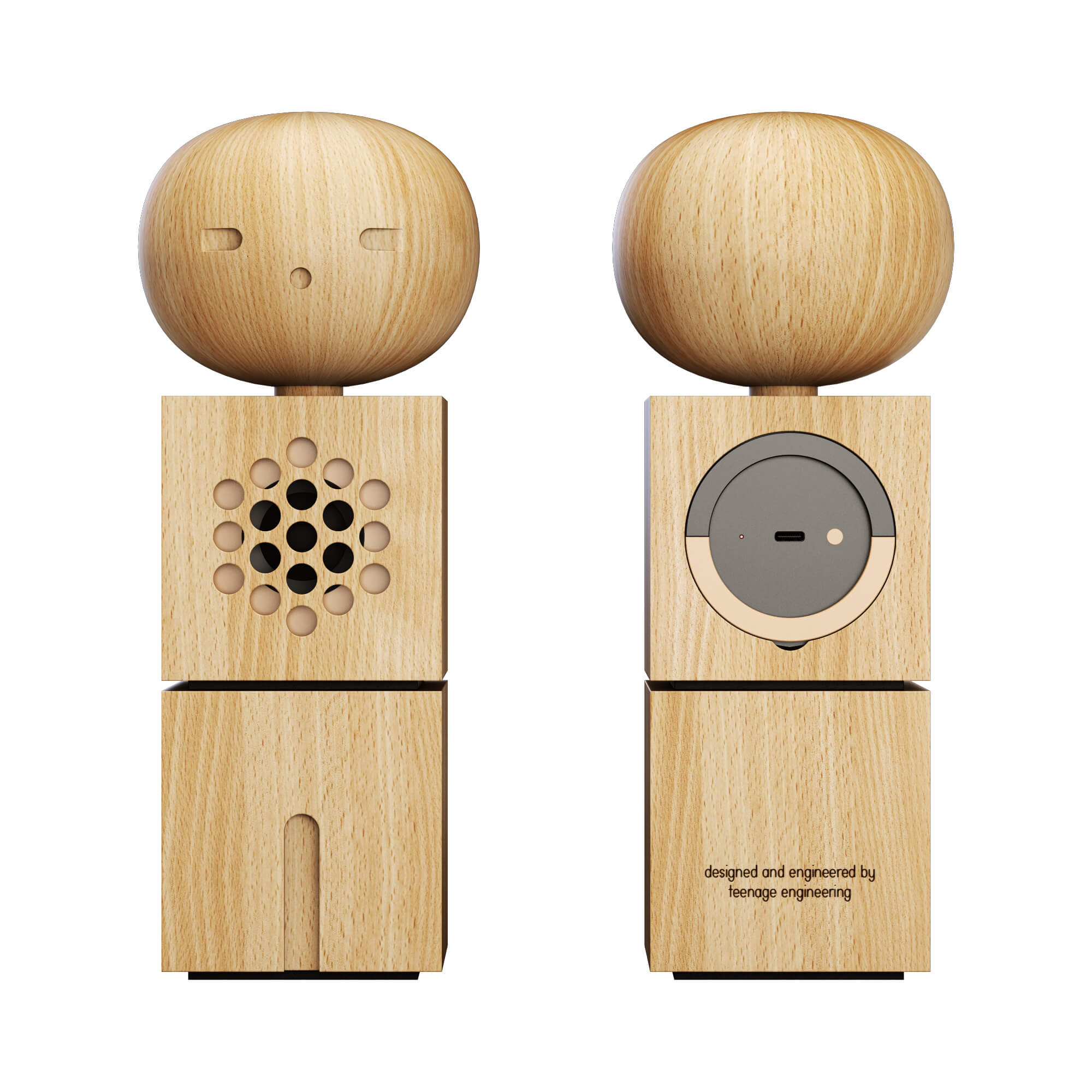 Teenage Engineering Choir CH-8 Miki Speaker 3D Model by sta_84