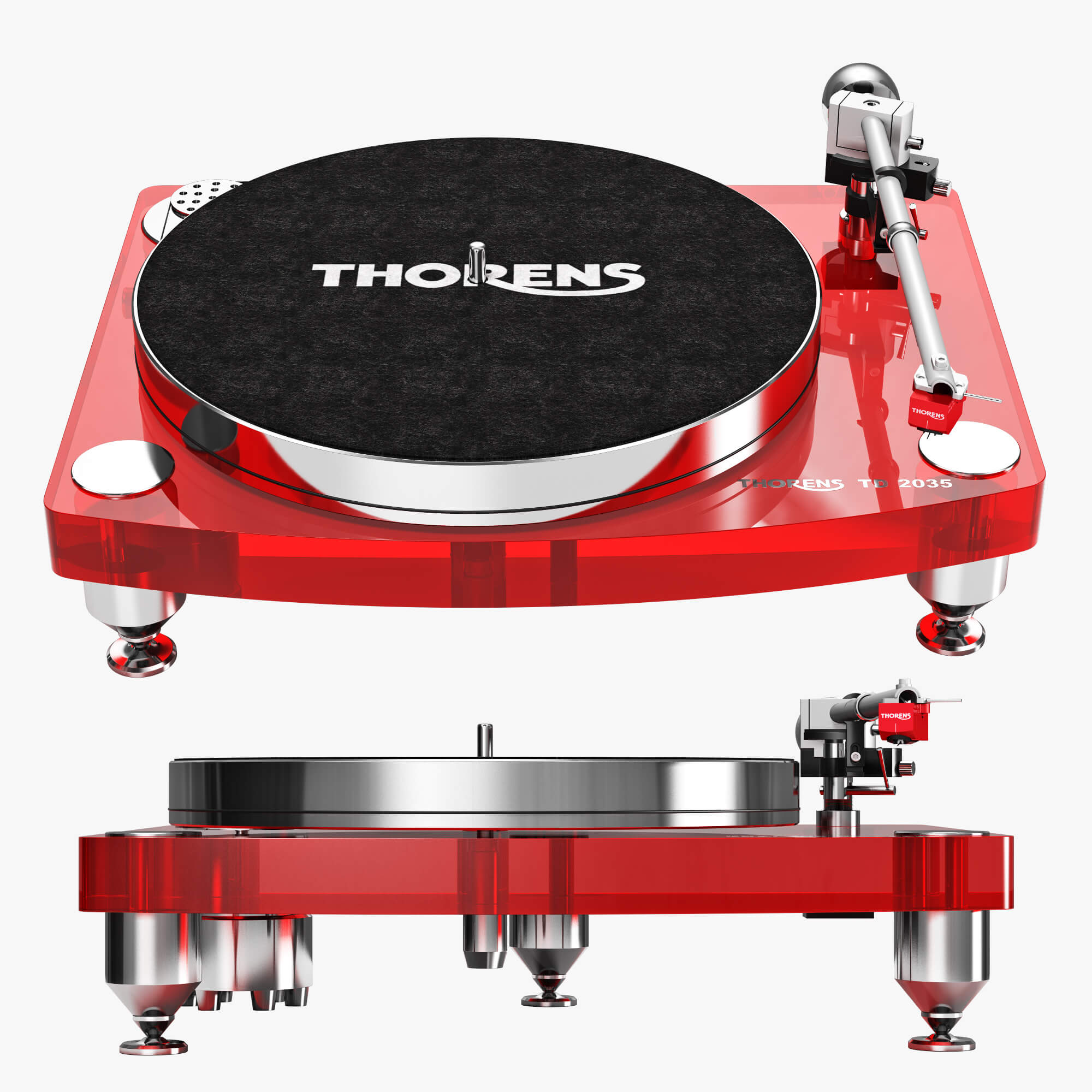 Thorens Td 2035 - 3D Model by sta_84
