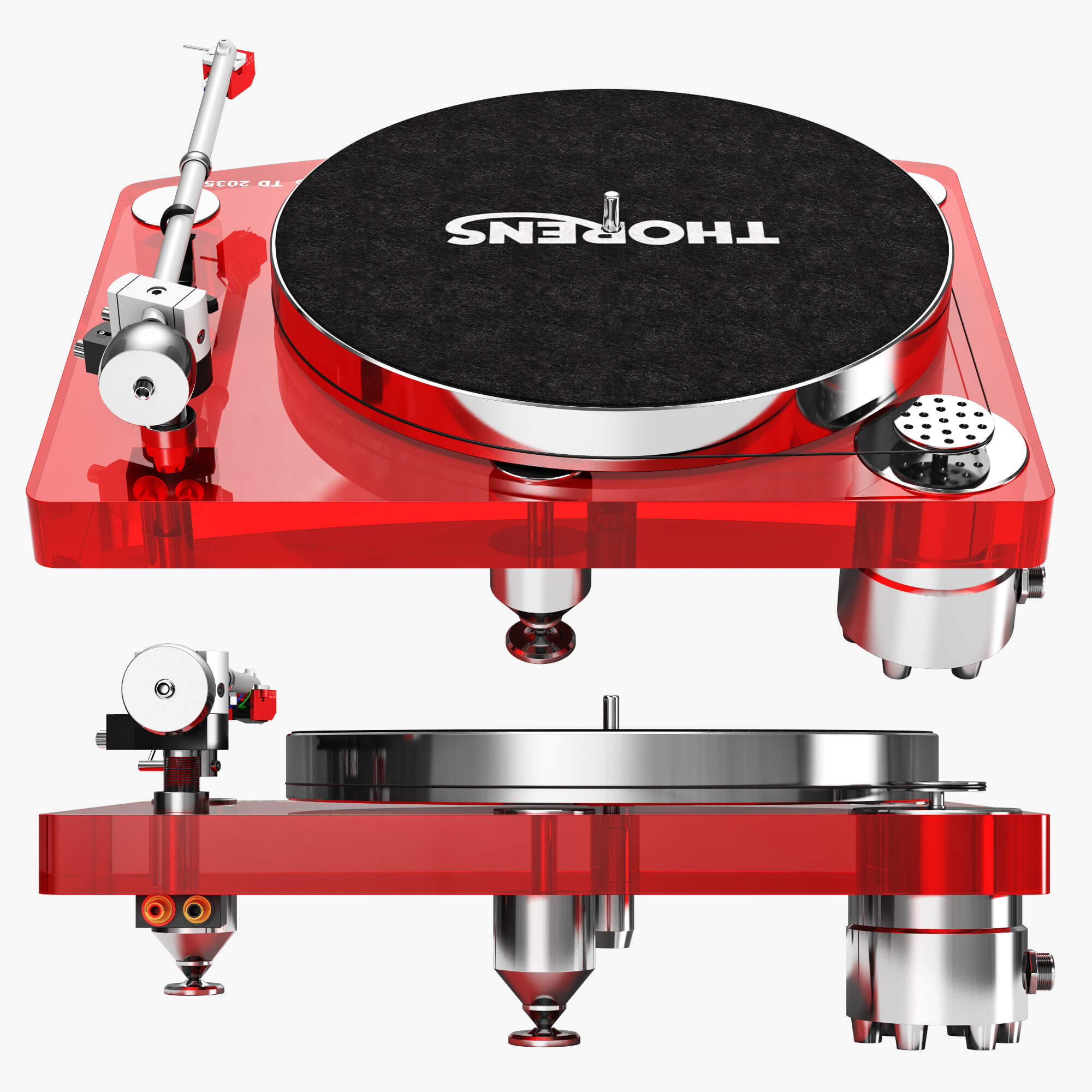 Thorens Td 2035 - 3D Model by sta_84