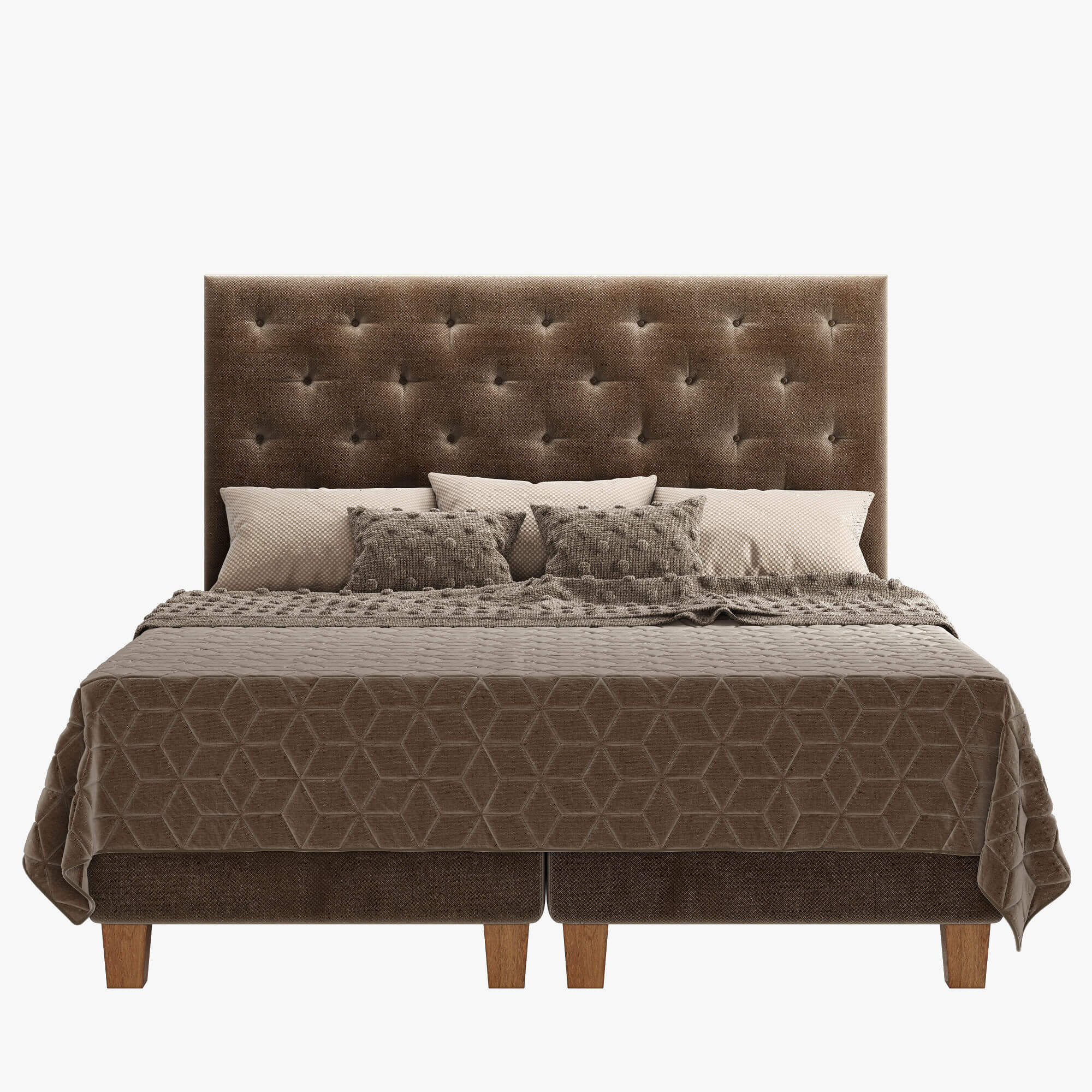 Ukrizramebel Ester Bed 180 - 3D Model by sta_84