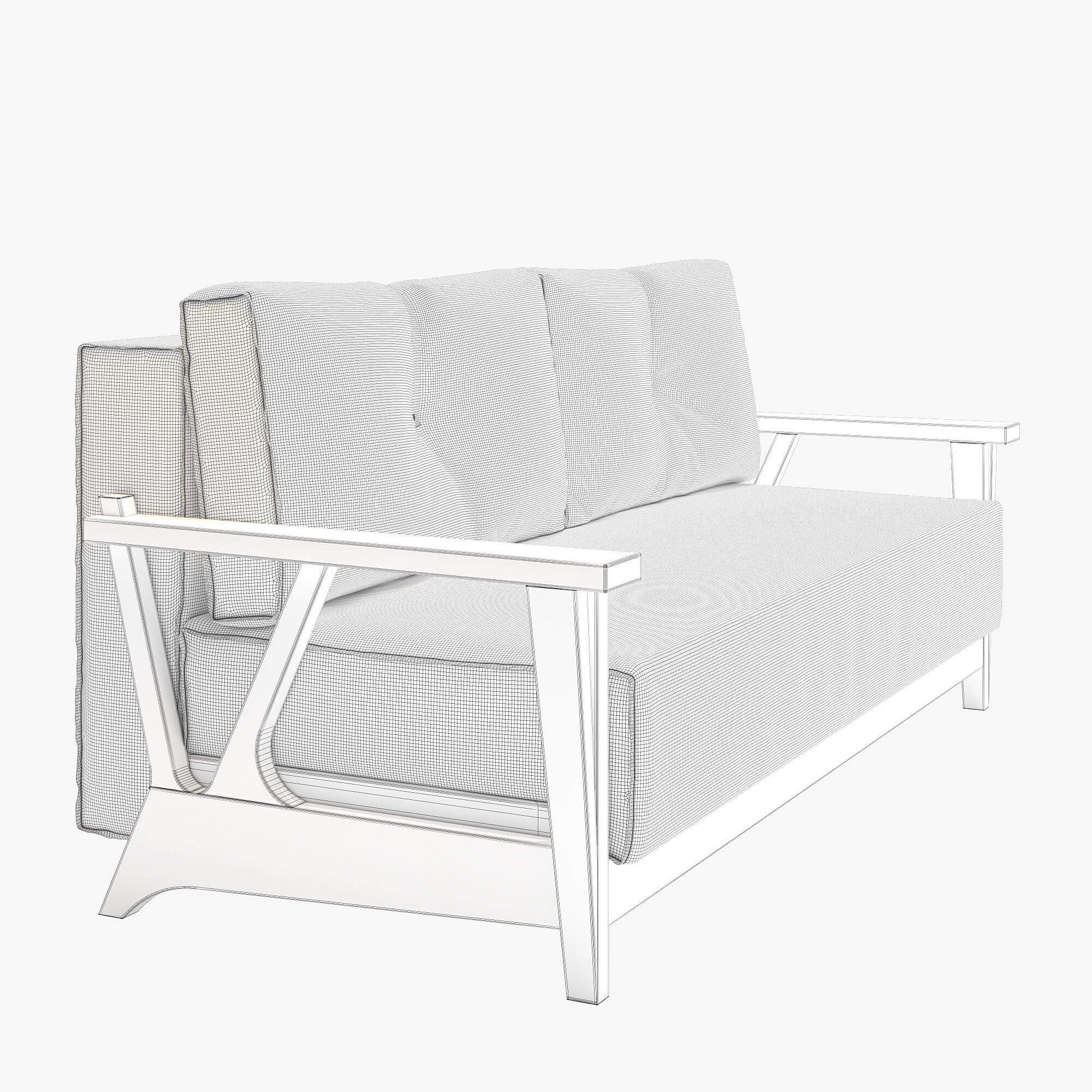 Ukrizramebel Larri Sofa - 3D Model by sta_84