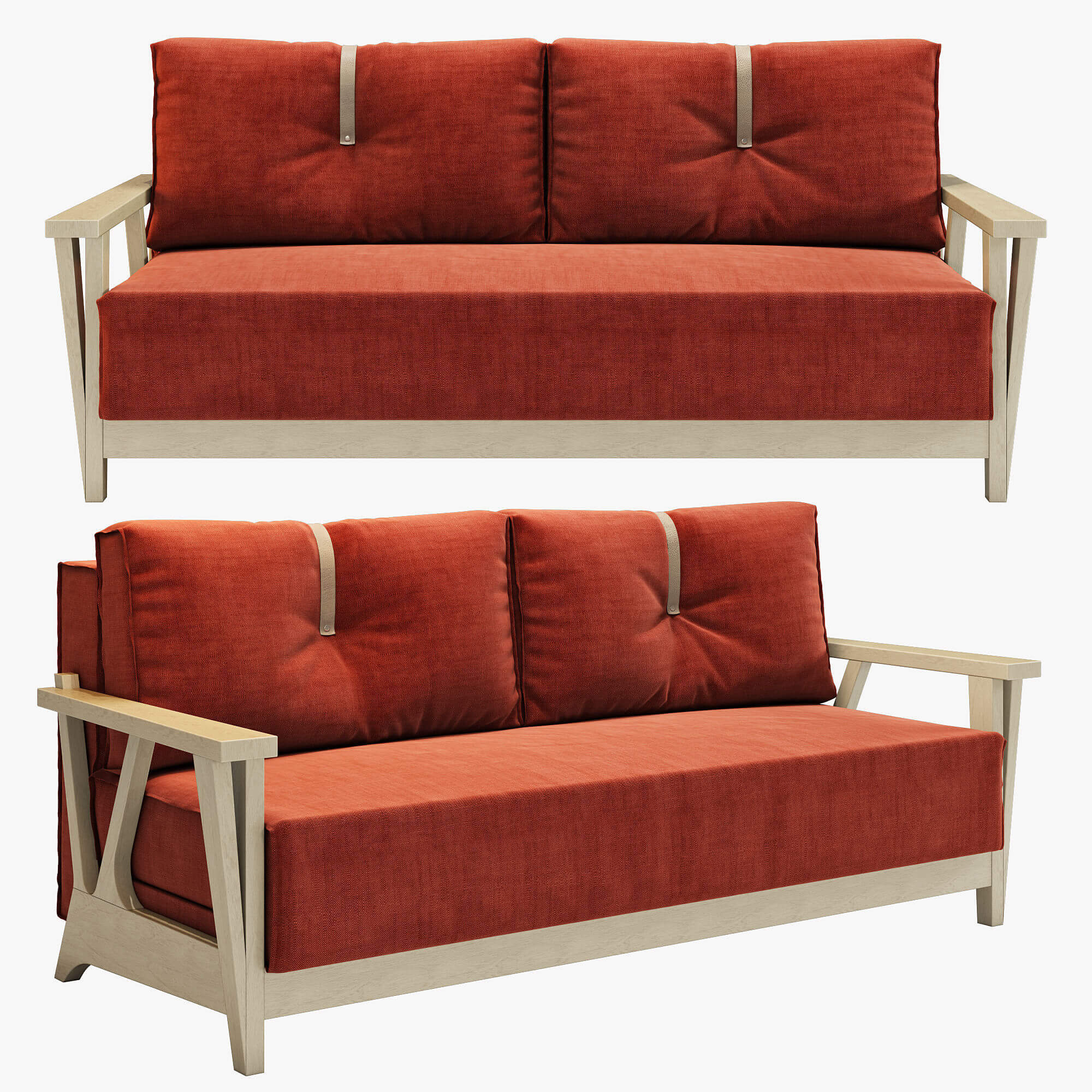 Ukrizramebel Larri Sofa - 3D Model by sta_84