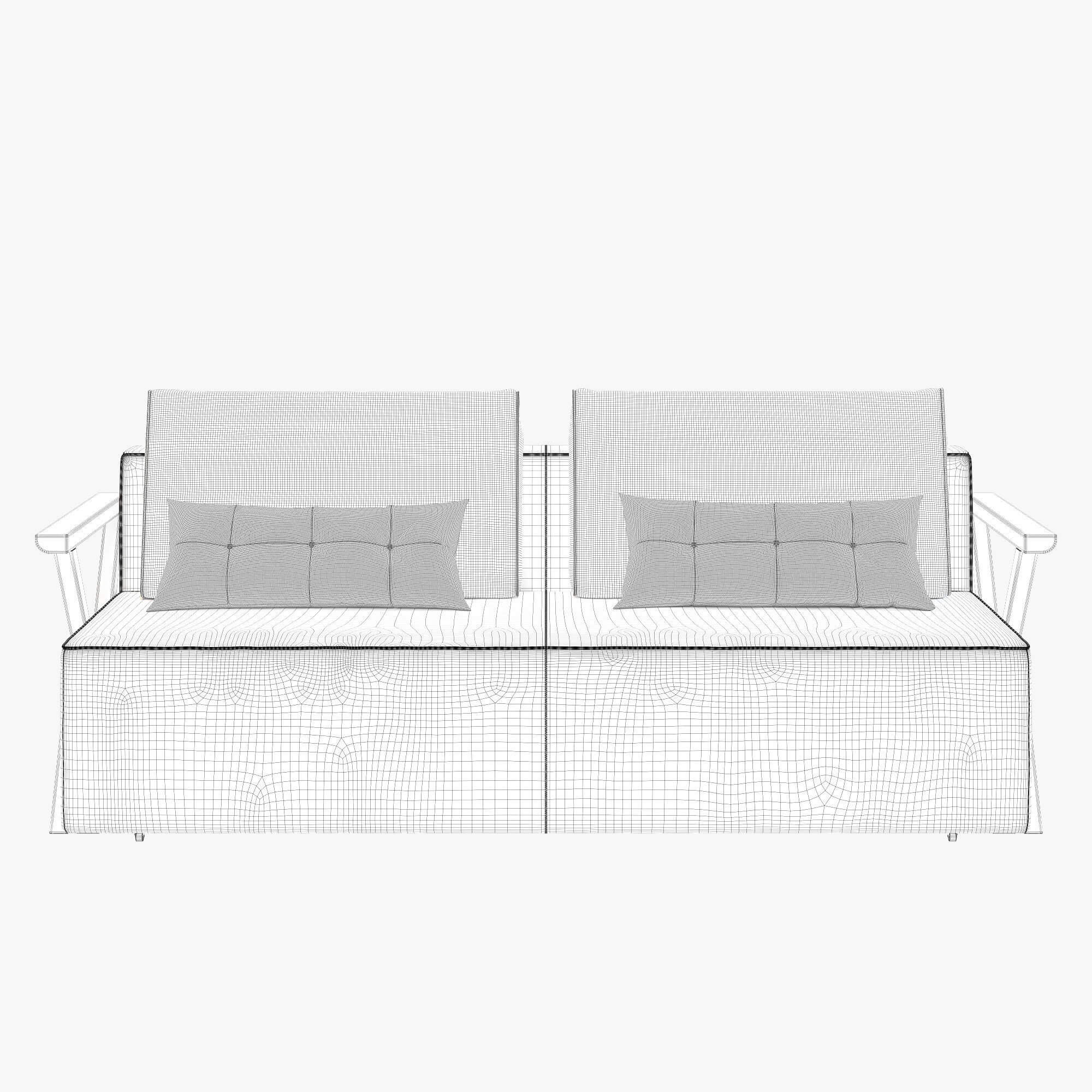 Ukrizramebel Prime Sofa - 3D Model by sta_84