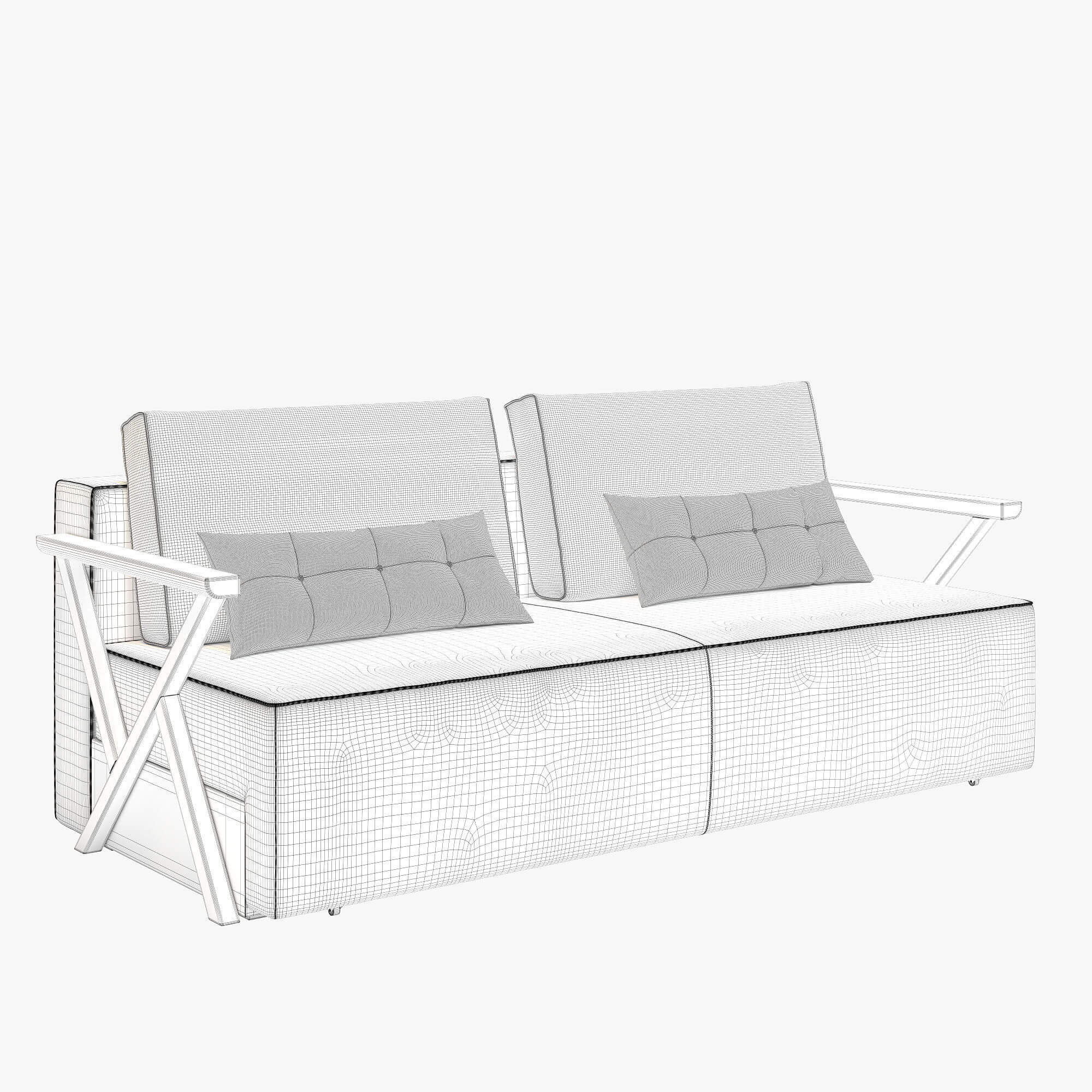 Ukrizramebel Prime Sofa - 3D Model by sta_84