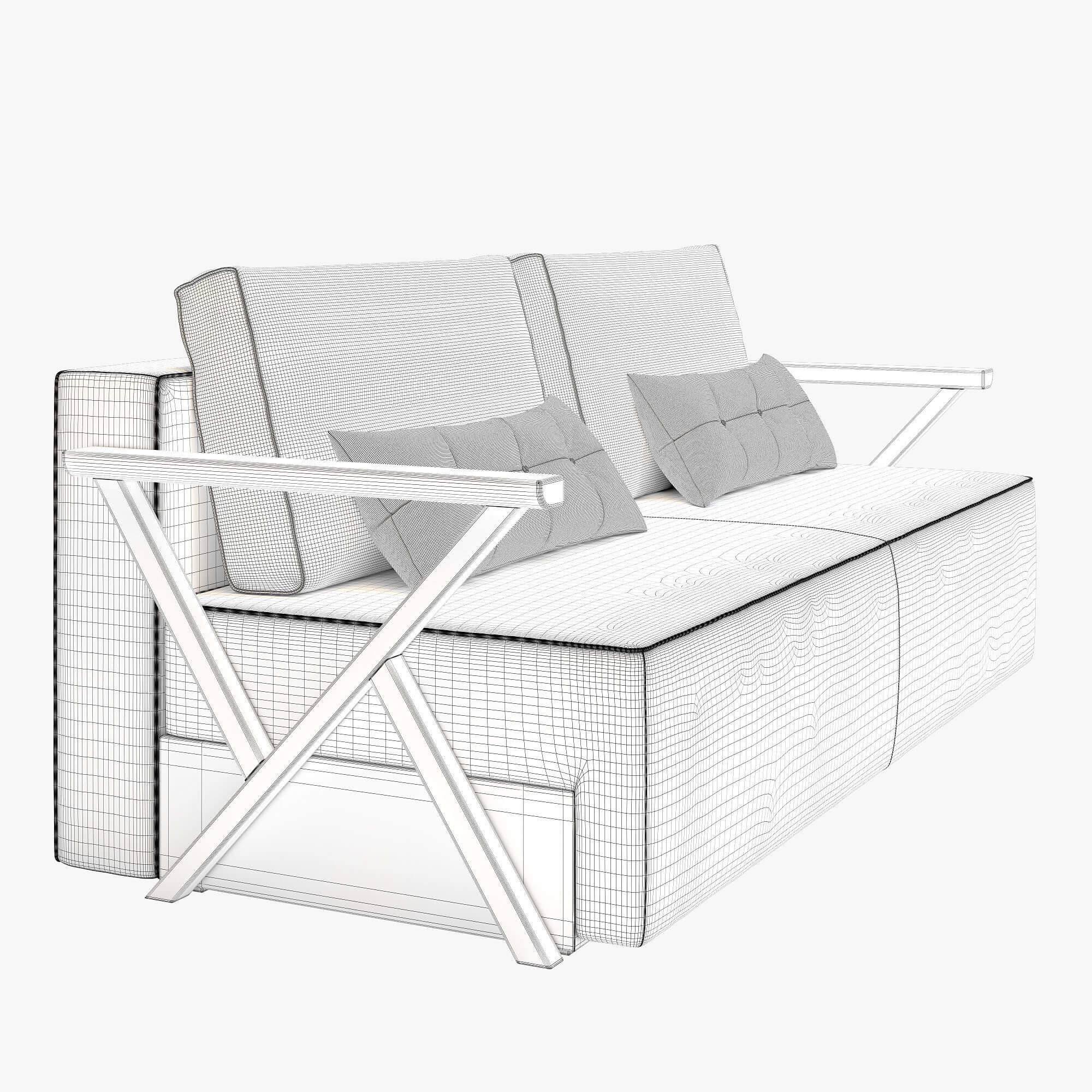 Ukrizramebel Prime Sofa - 3D Model by sta_84