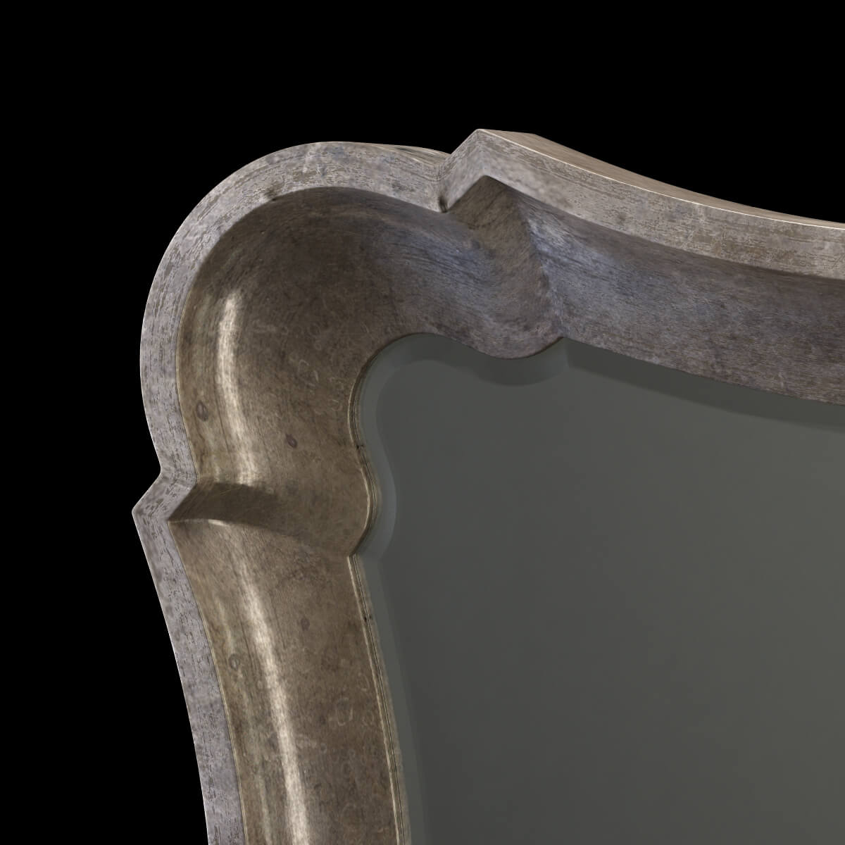 Uttermost Anatolius Antiqued Silver Leaf Mirror - 3D Model by sta_84