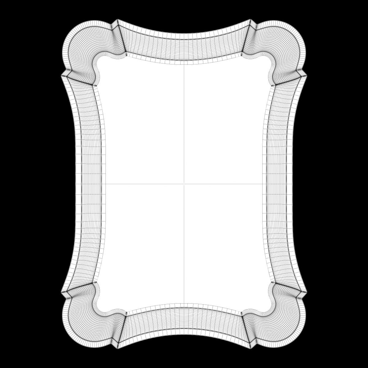 Uttermost Anatolius Antiqued Silver Leaf Mirror - 3D Model by sta_84