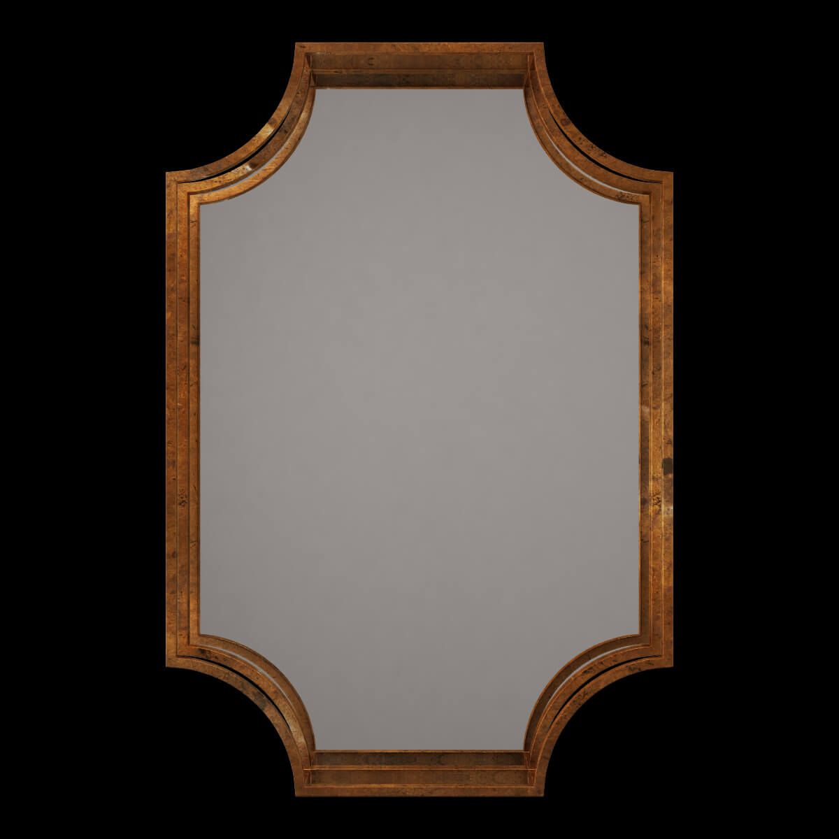 Uttermost Lindee Gold Wall Mirror - 3D Model by sta_84