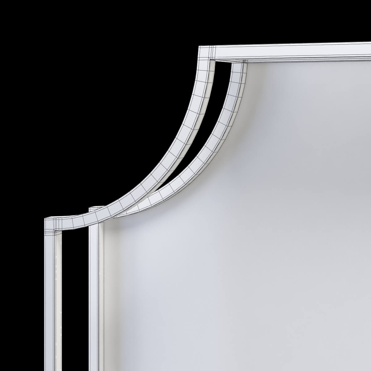 Uttermost Lindee Gold Wall Mirror - 3D Model by sta_84