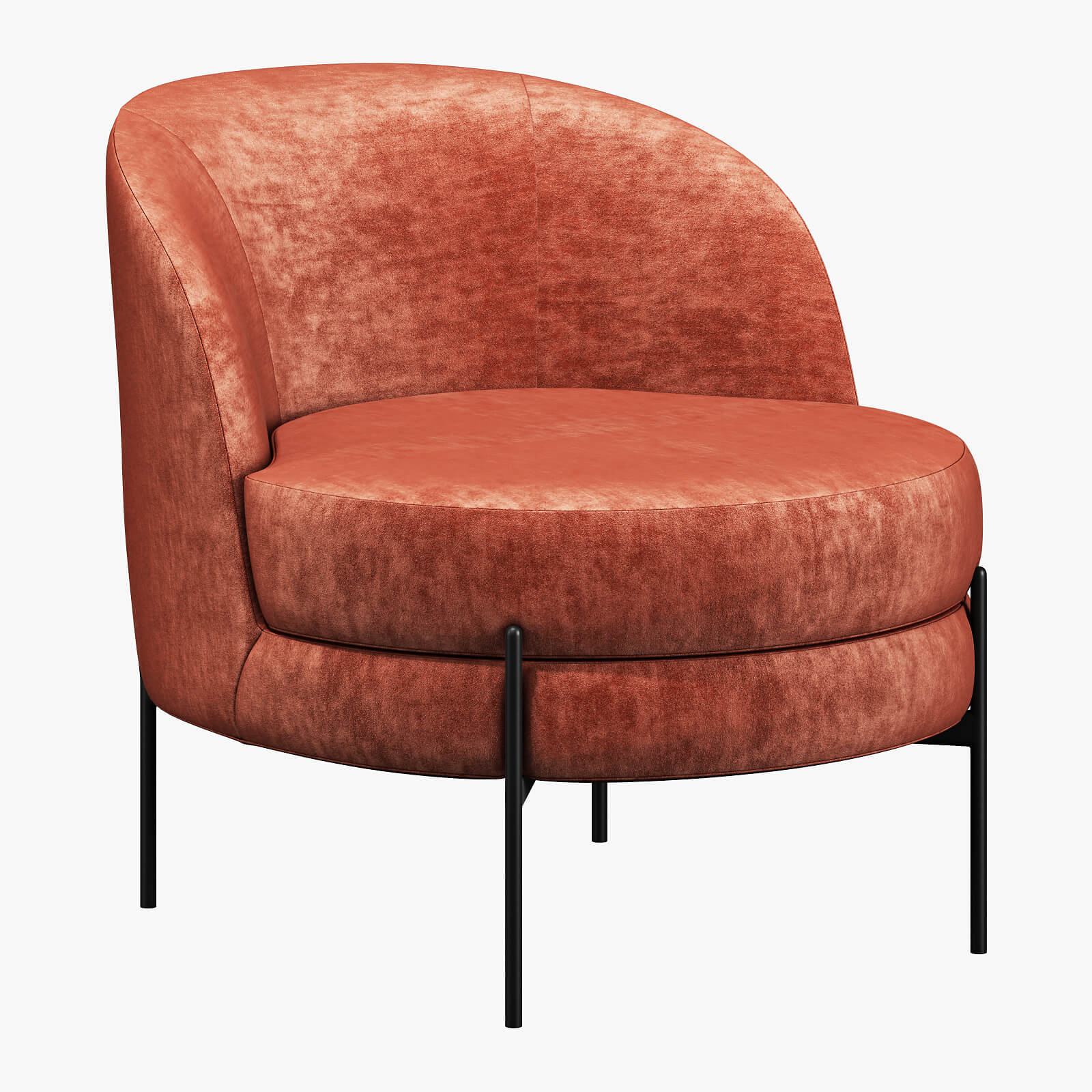 Vetro Mebel Bella Rose Armchair - 3D Model by sta_84