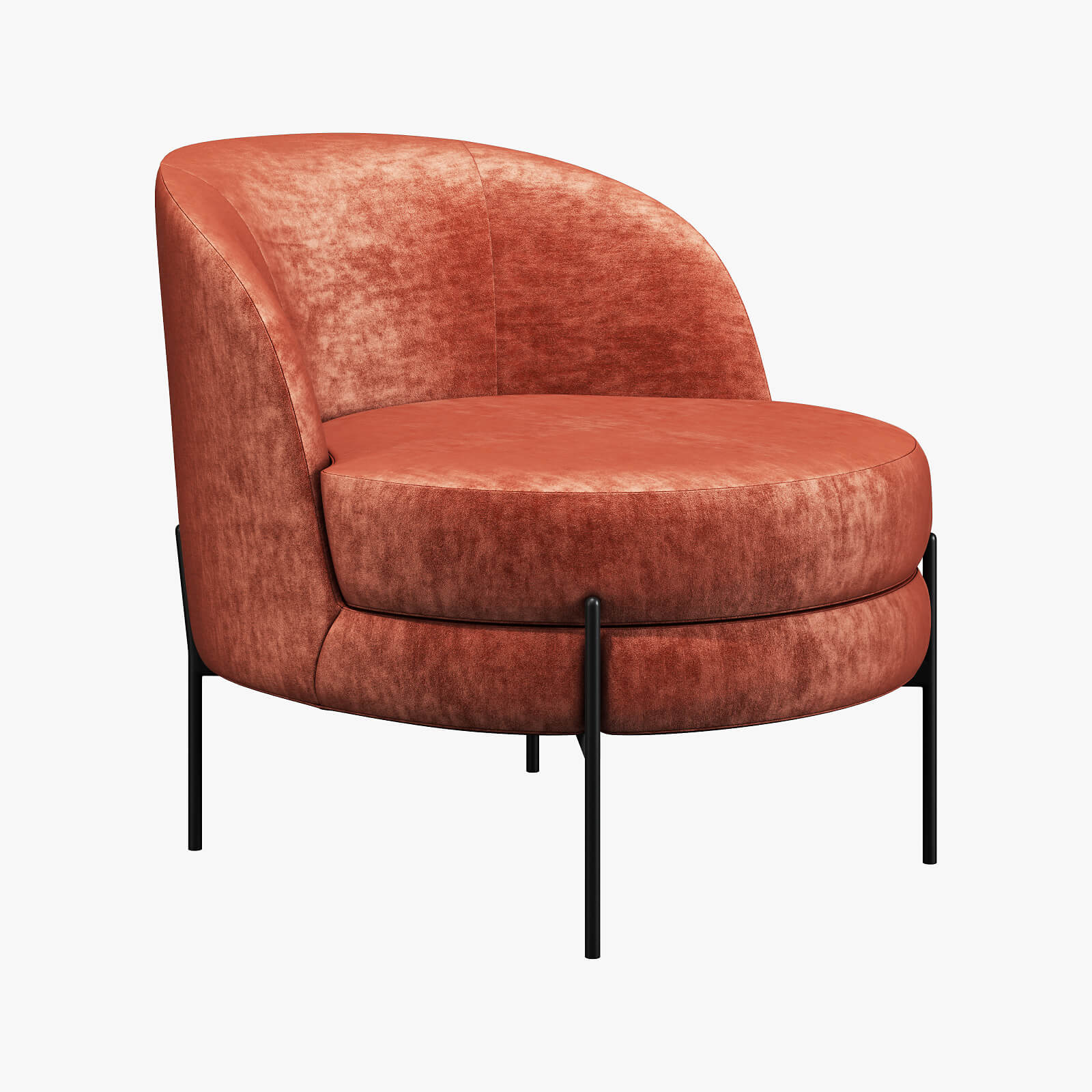 Vetro Mebel Bella Rose Armchair - 3D Model by sta_84