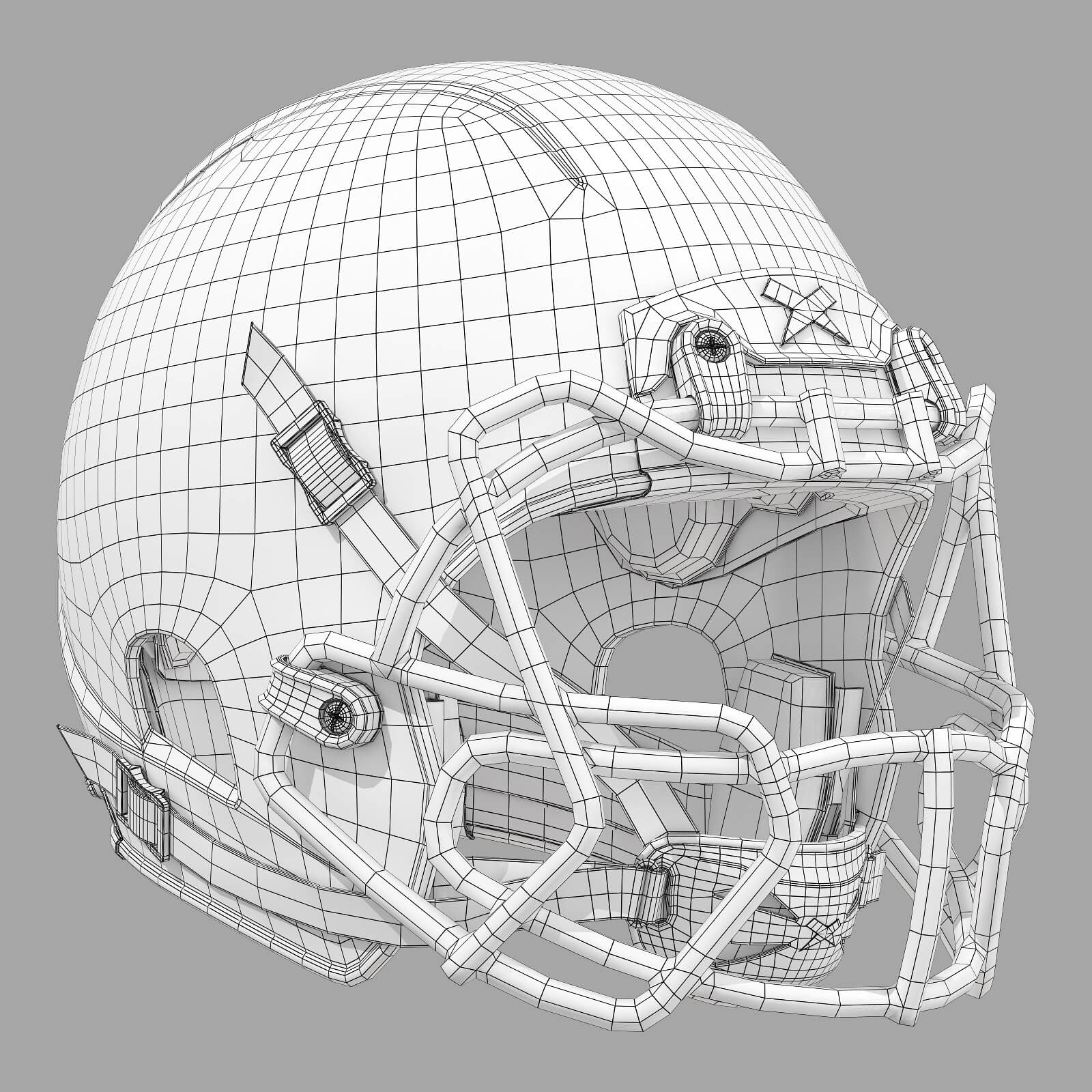 Xenith X2E Helmet - 3D Model by sta_84
