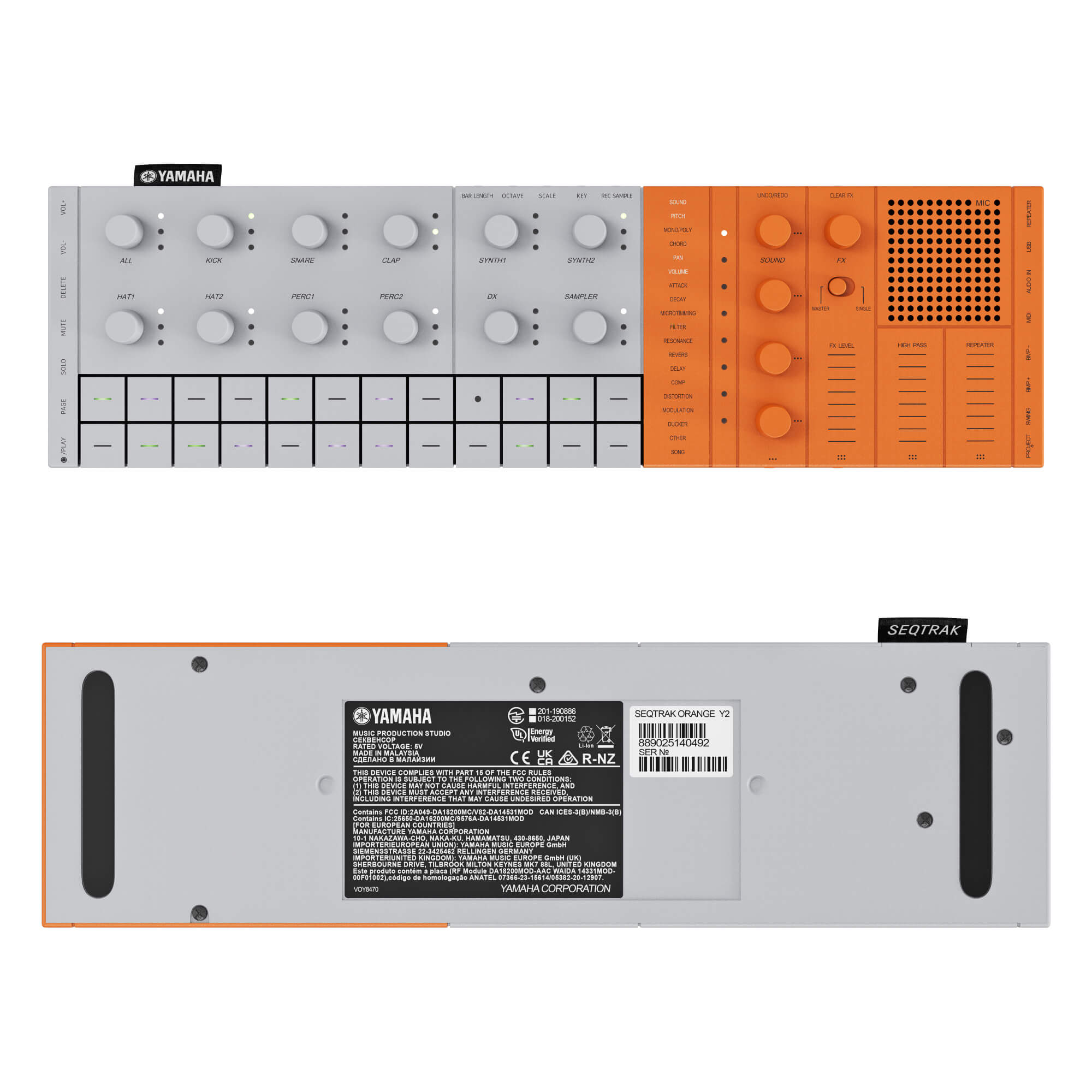 Yamaha Seqtrak - 3D Model by sta_84