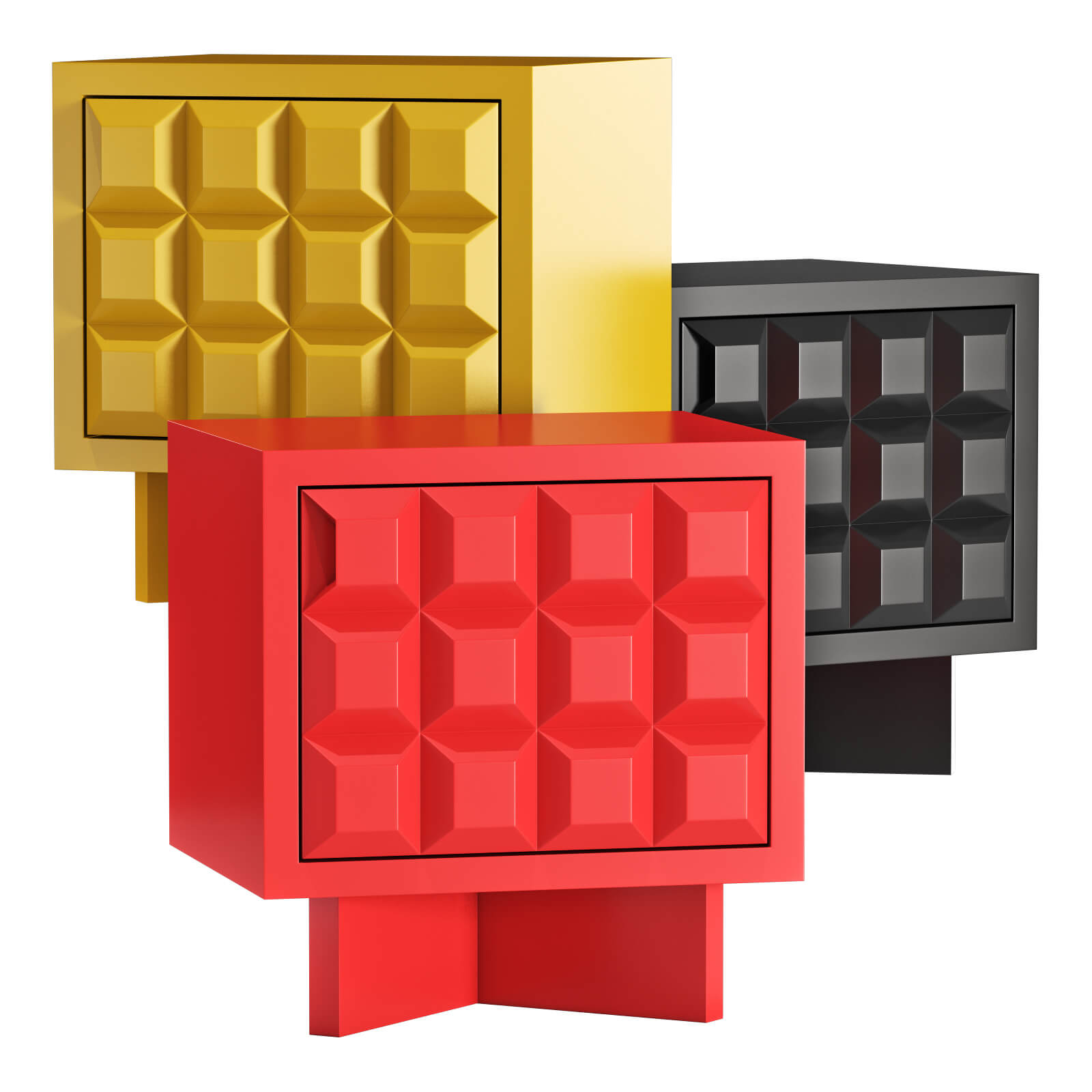 Yet Design Studio Karo Nightstand - 3D Model by sta_84