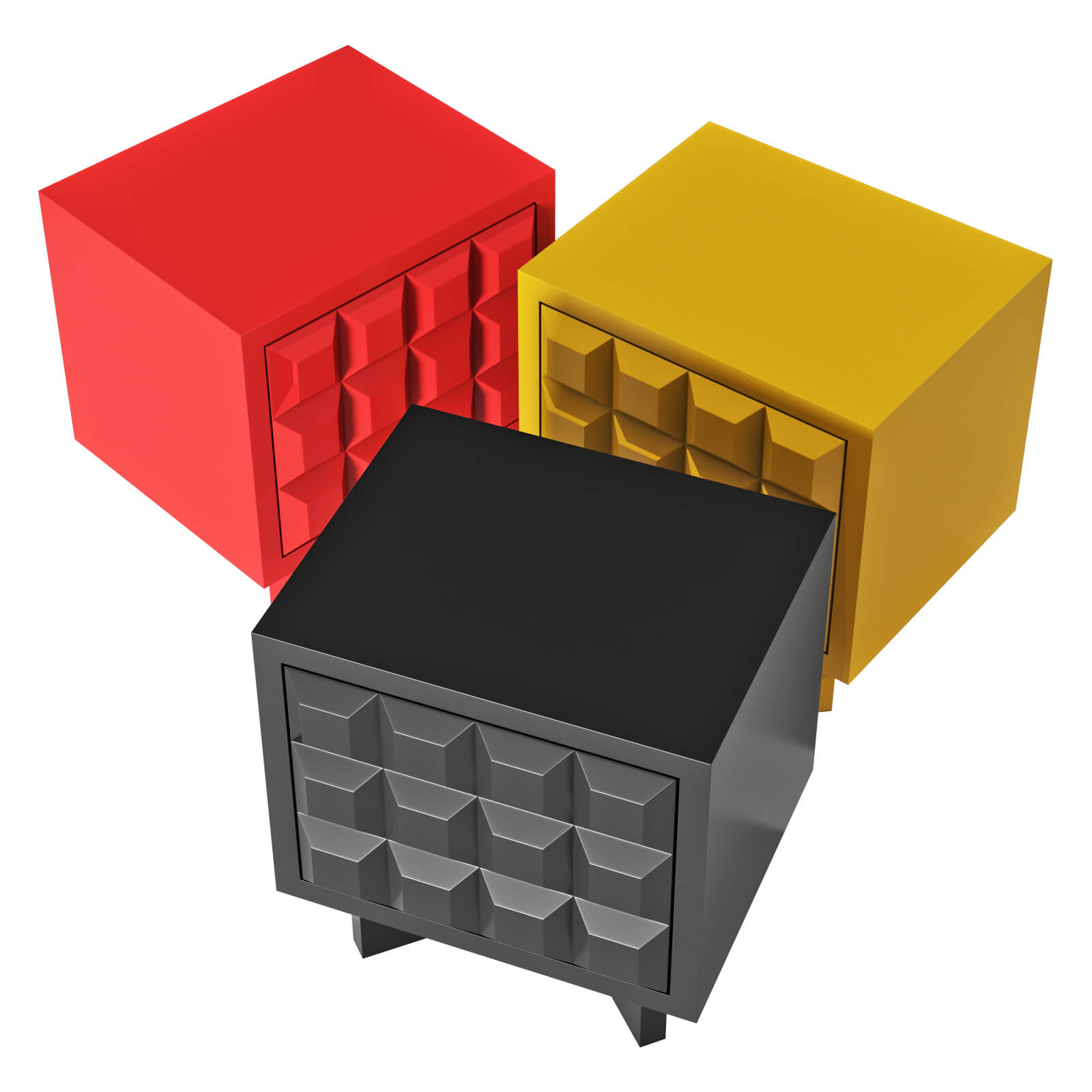 Yet Design Studio Karo Nightstand - 3D Model by sta_84