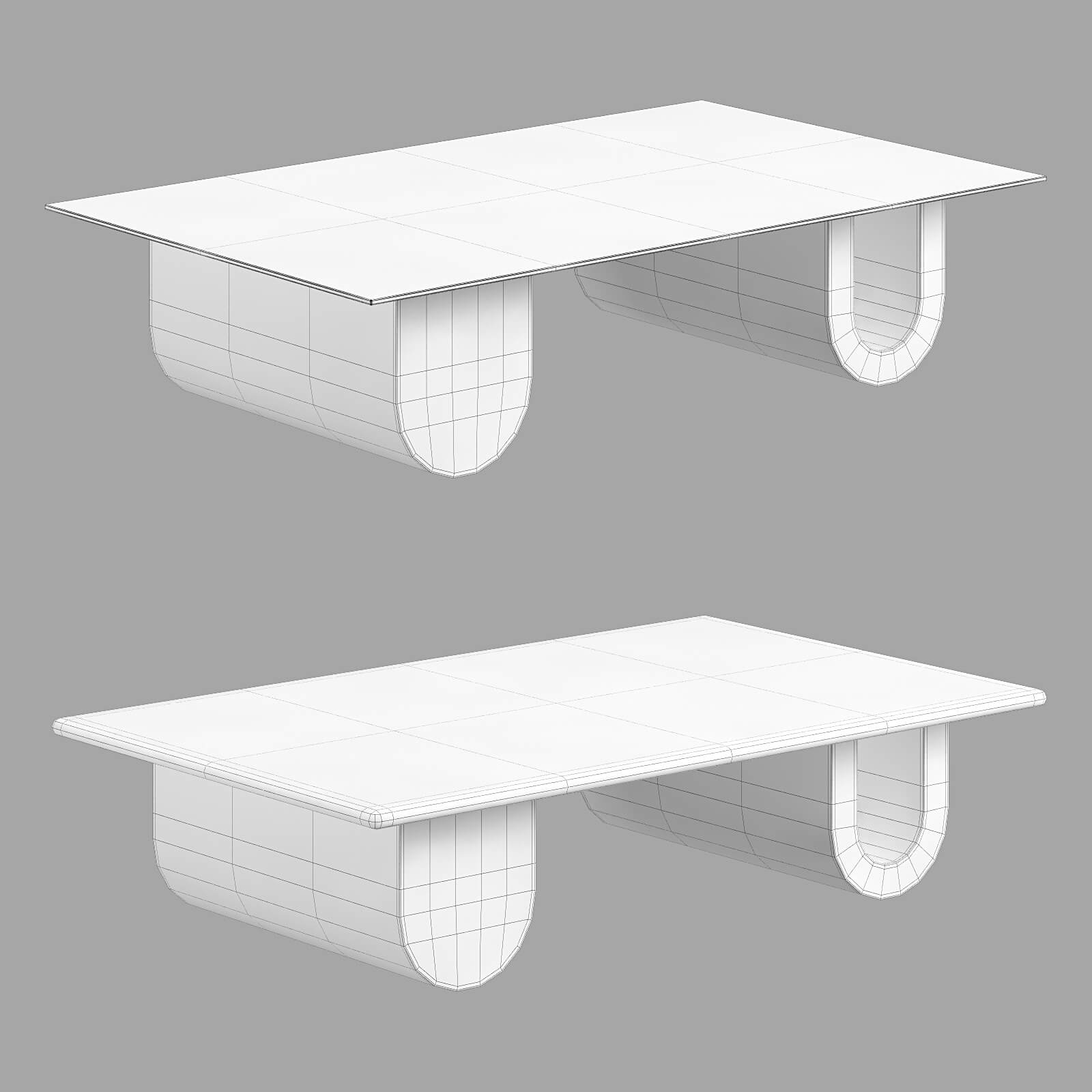 Yet Design Studio Tonoz Coffee Table - 3D Model by sta_84