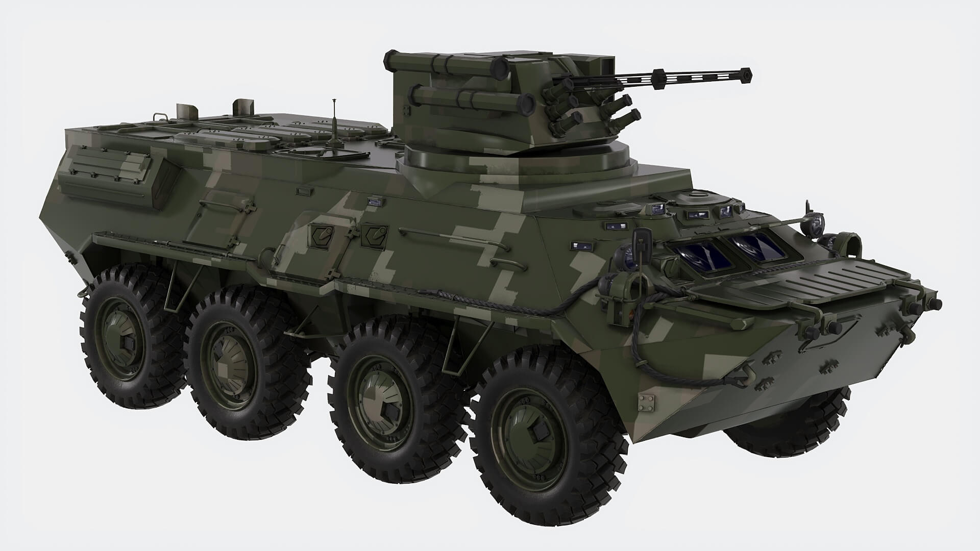 2002 Btr Low-Poly 3D Model by Stalker2025