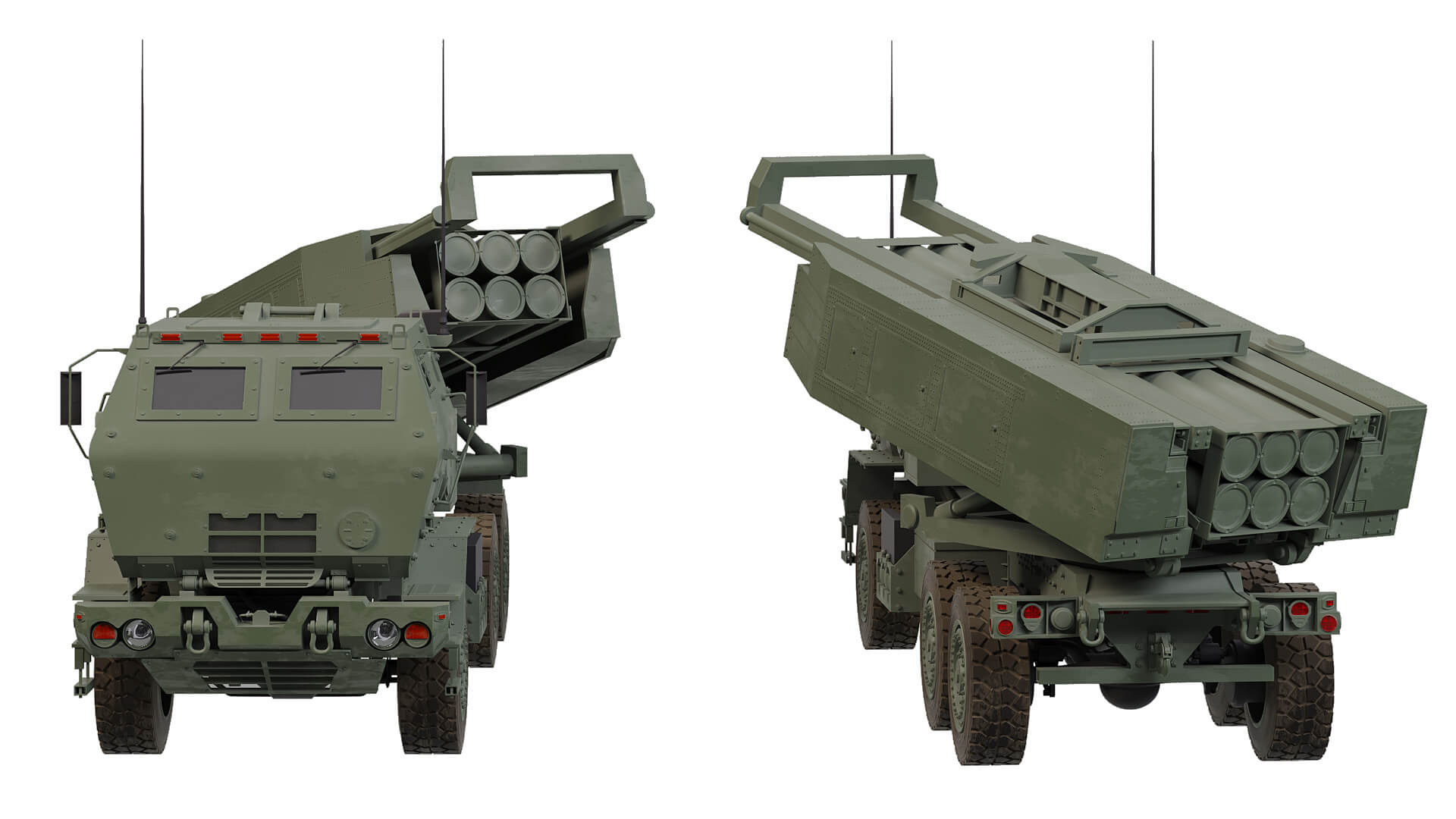 MLRS M142 HIMARS - 3D Model by Stalker2025