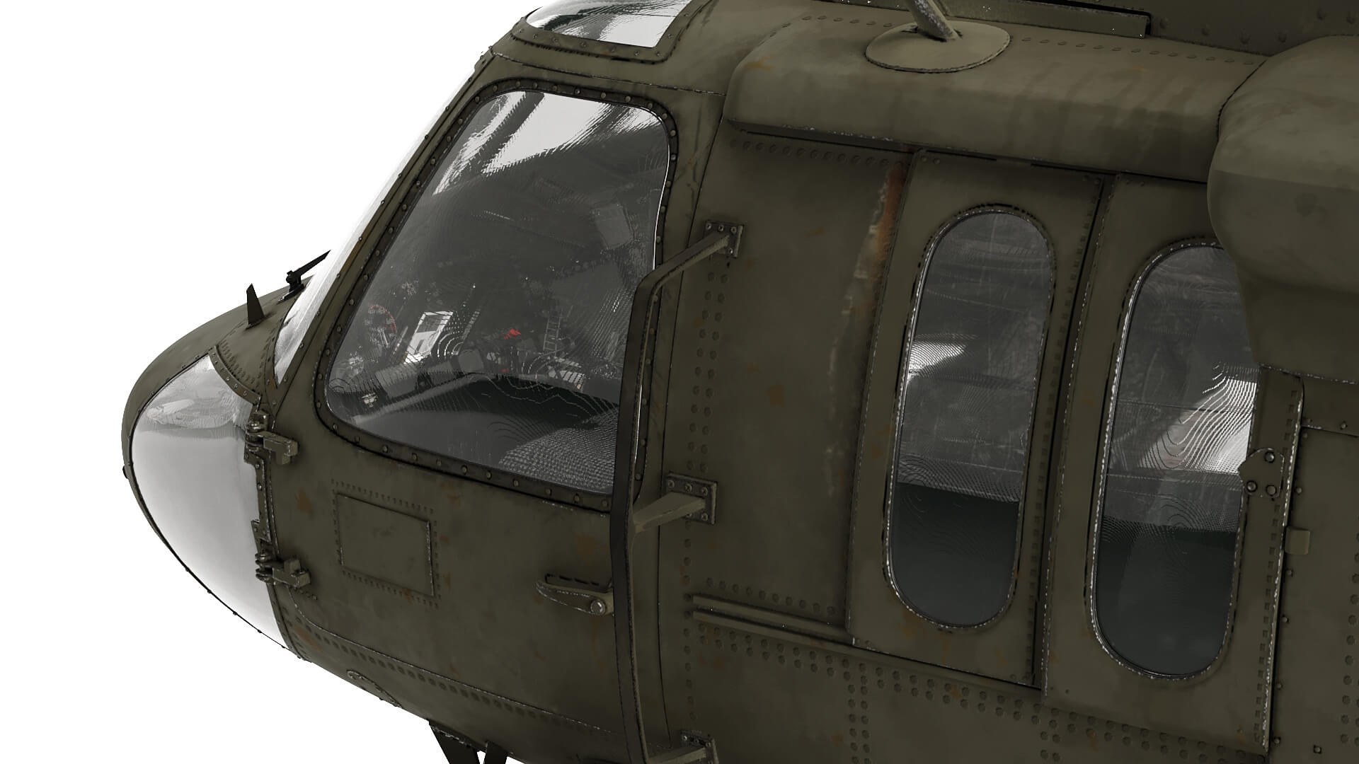 Sikorsky UH-60 Black Hawk US 3D Model by Stalker2025