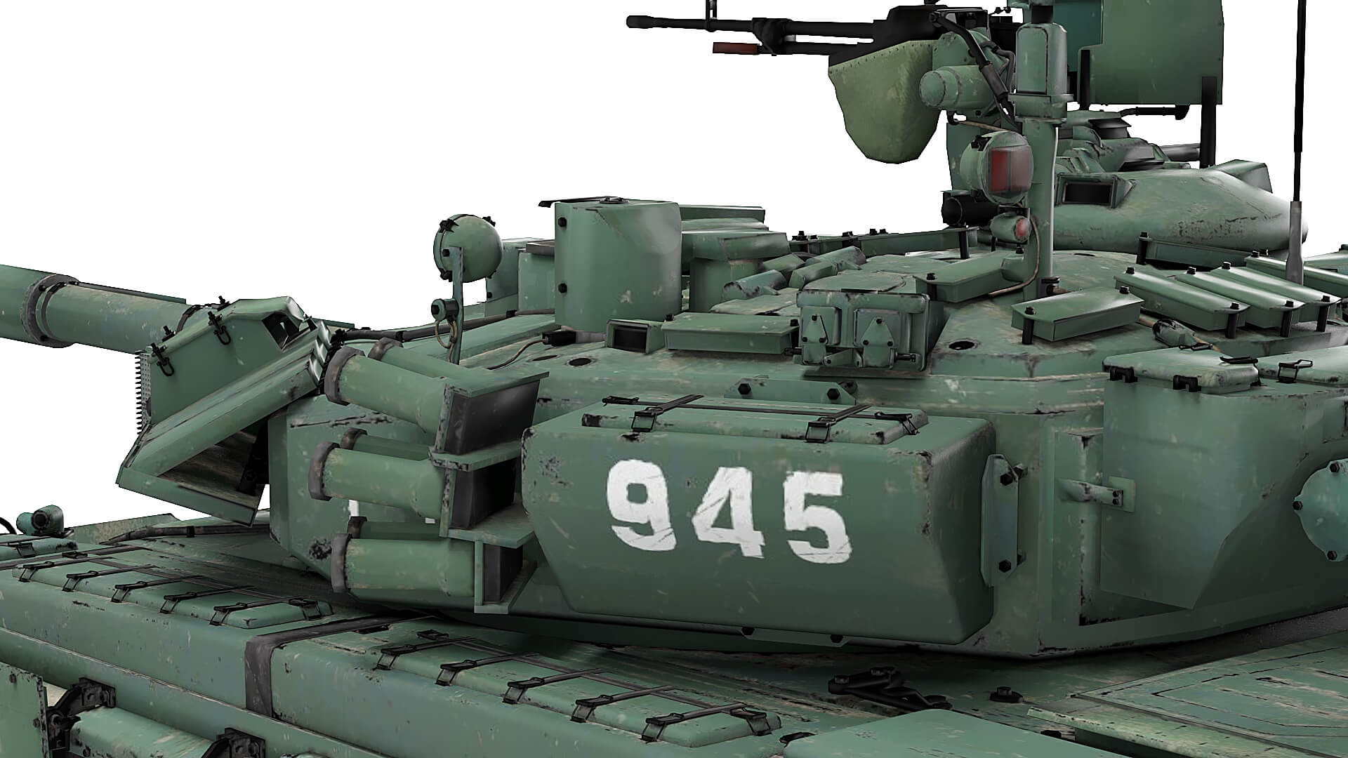 T-90A Low-Poly Model by Stalker2025