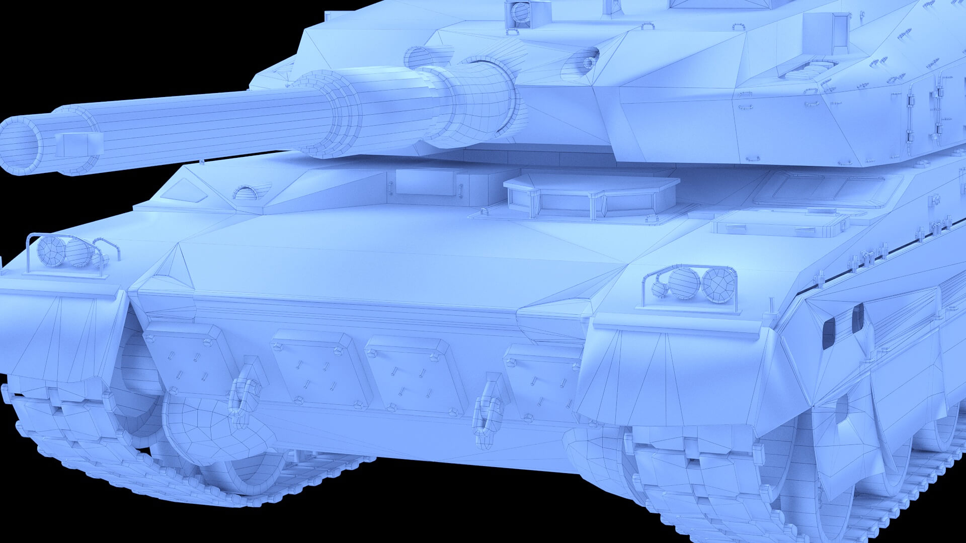 Type 10 Chinese Tank Low-Poly 3D Model by Stalker2025