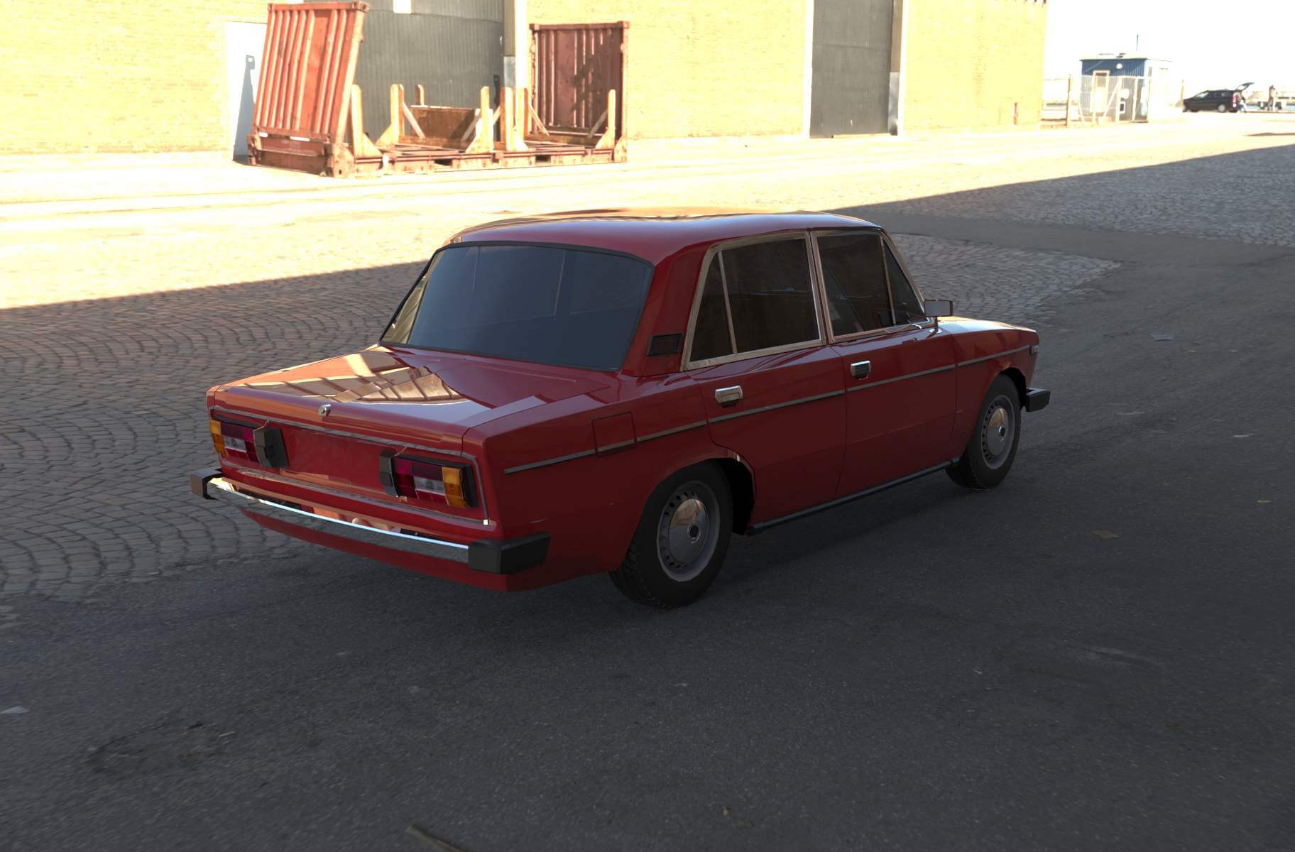 Lada Vaz 2106 Classic - 3D Model by Stan_sky
