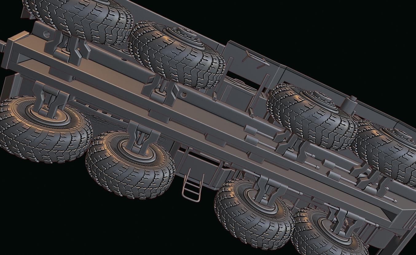 Maz 537 Truck - 3D Model by Stanis3DSV