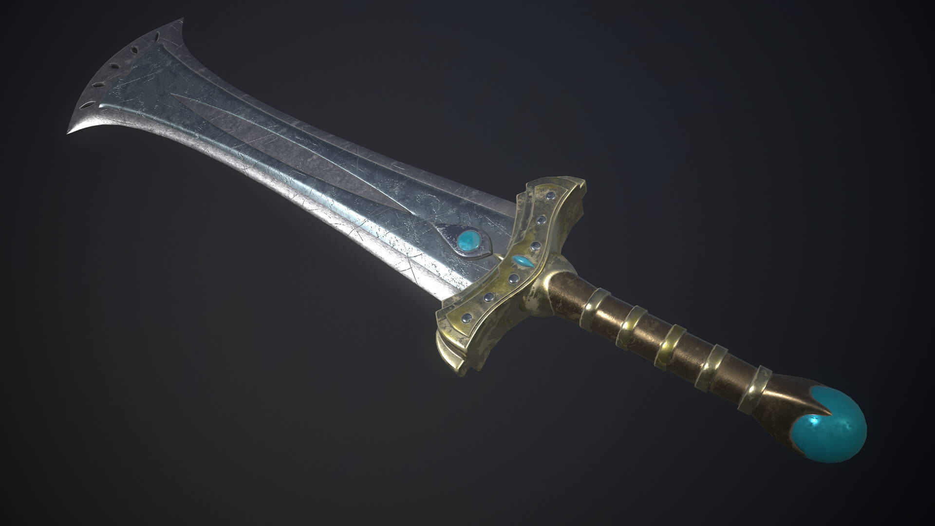 Sword - Free 3D Model by StasPasko