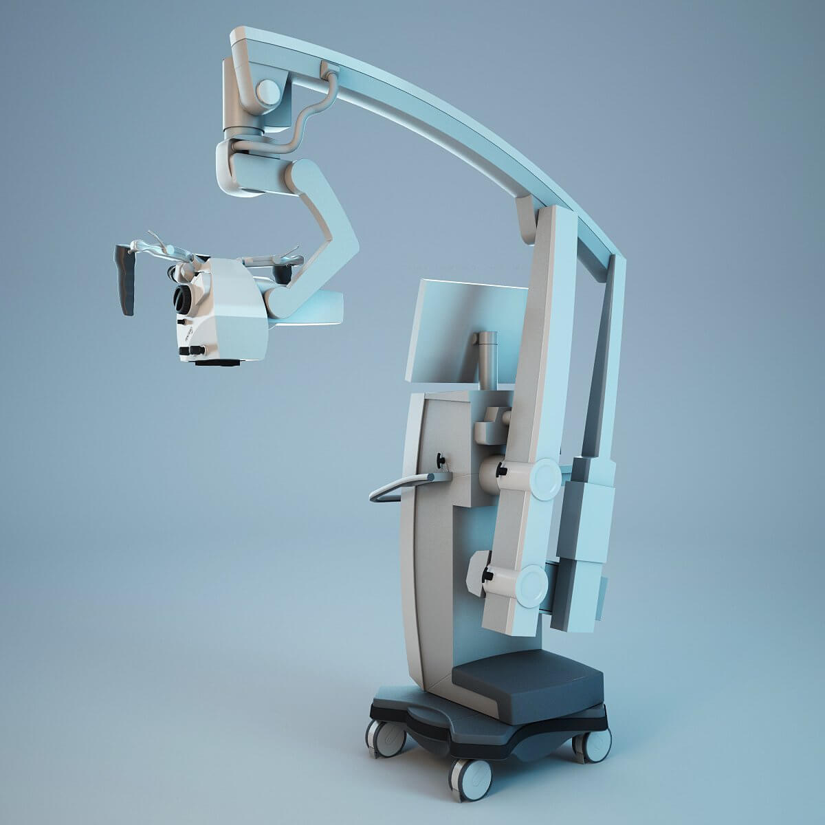Microscope OPMI PENTERO 900 Carl Zeiss - 3D Model by Stb3D