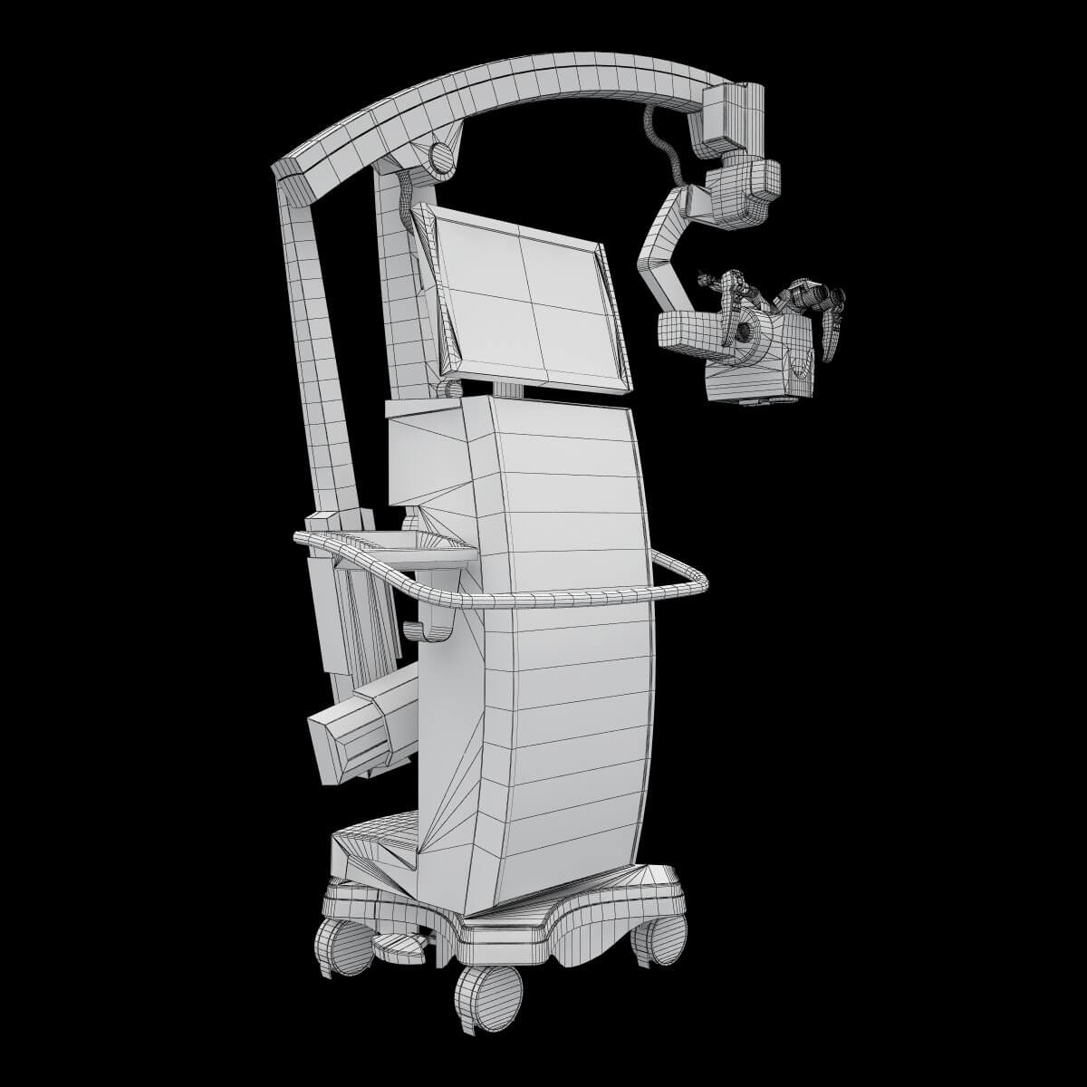 Microscope OPMI PENTERO 900 Carl Zeiss - 3D Model by Stb3D