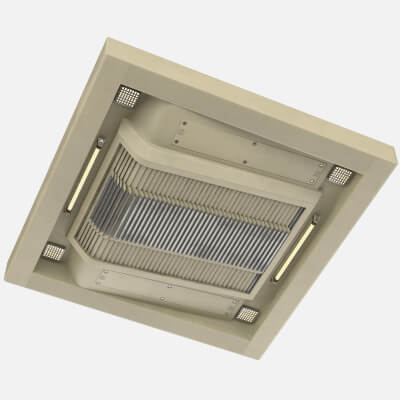 Sci-Fi Large Ceiling Air Conditioner PBR 3D Model by Stb3D