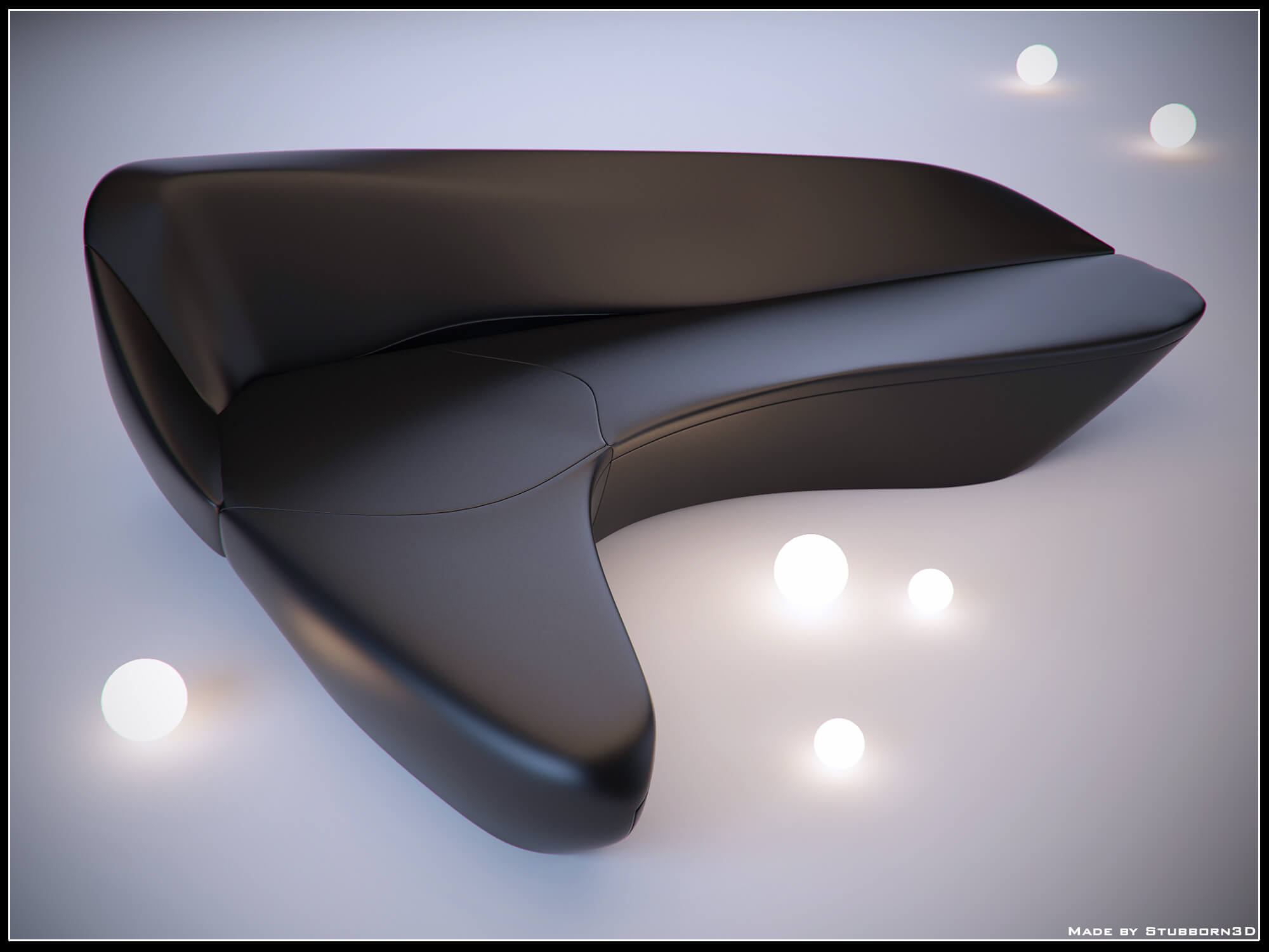 Sofa Moon System - 3D Model by Stb3D