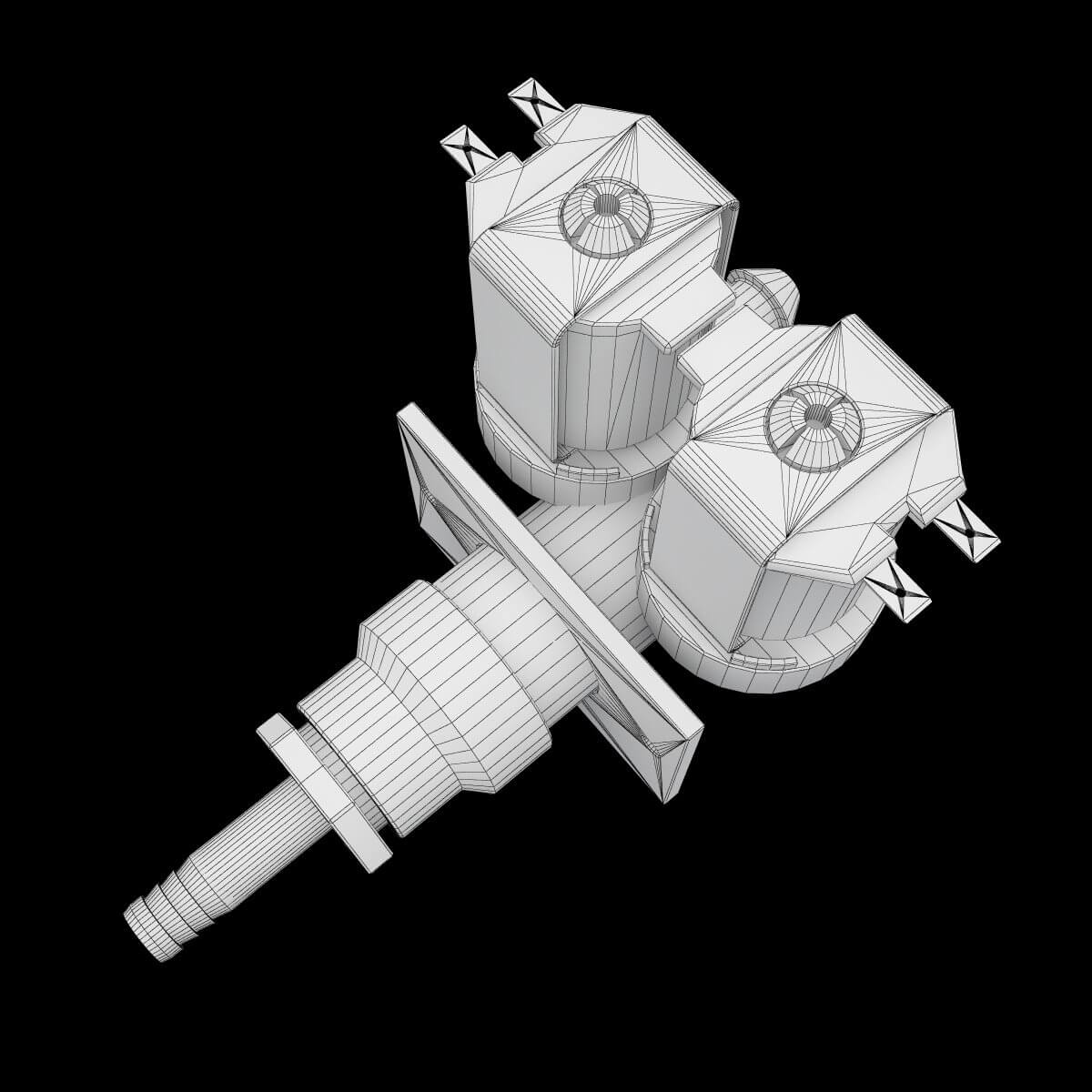 Solenoid Valve Block - Free 3D Model by Stb3D