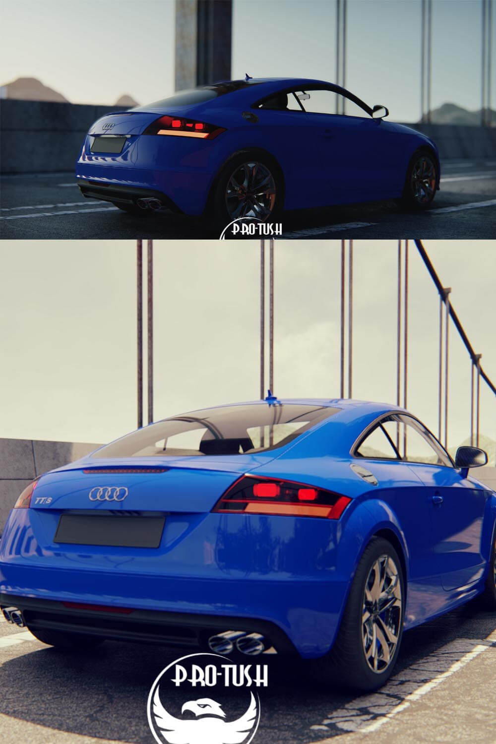 Audi TT and TTS 2014 - 3D Model by StellarValor