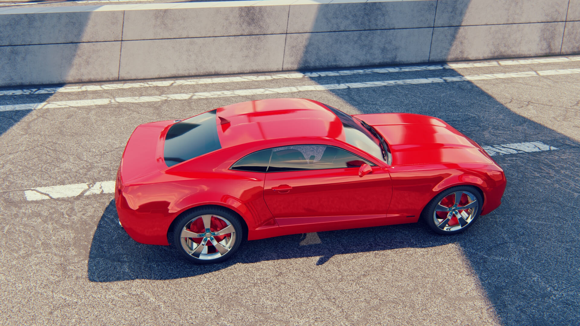 Camaro Chevrolet 2012 - 3D Model by StellarValor