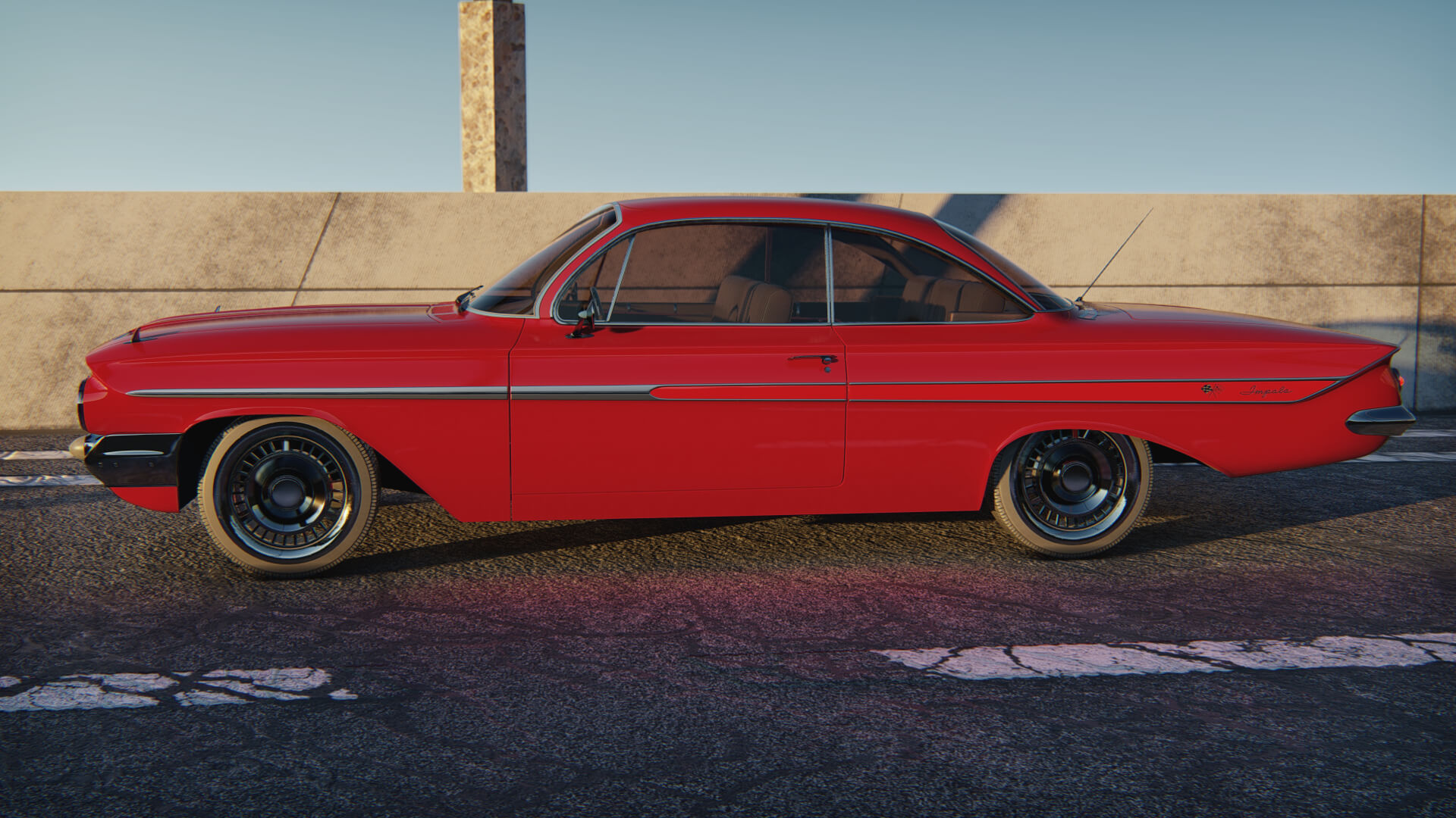 Chevrolet Impala 1961 - 3D Model by StellarValor