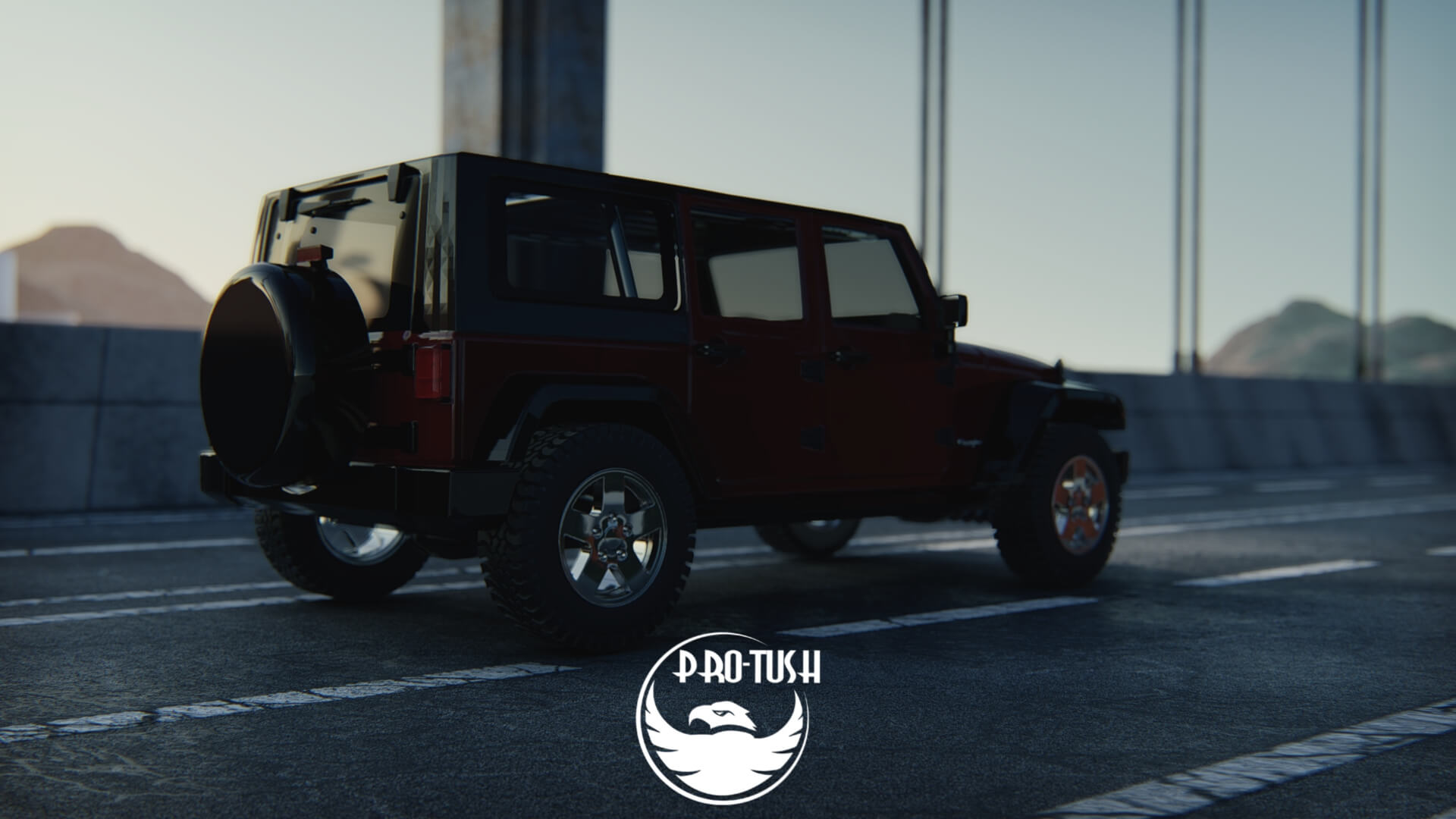 Jeep Wrangler JK - 3D Model by StellarValor