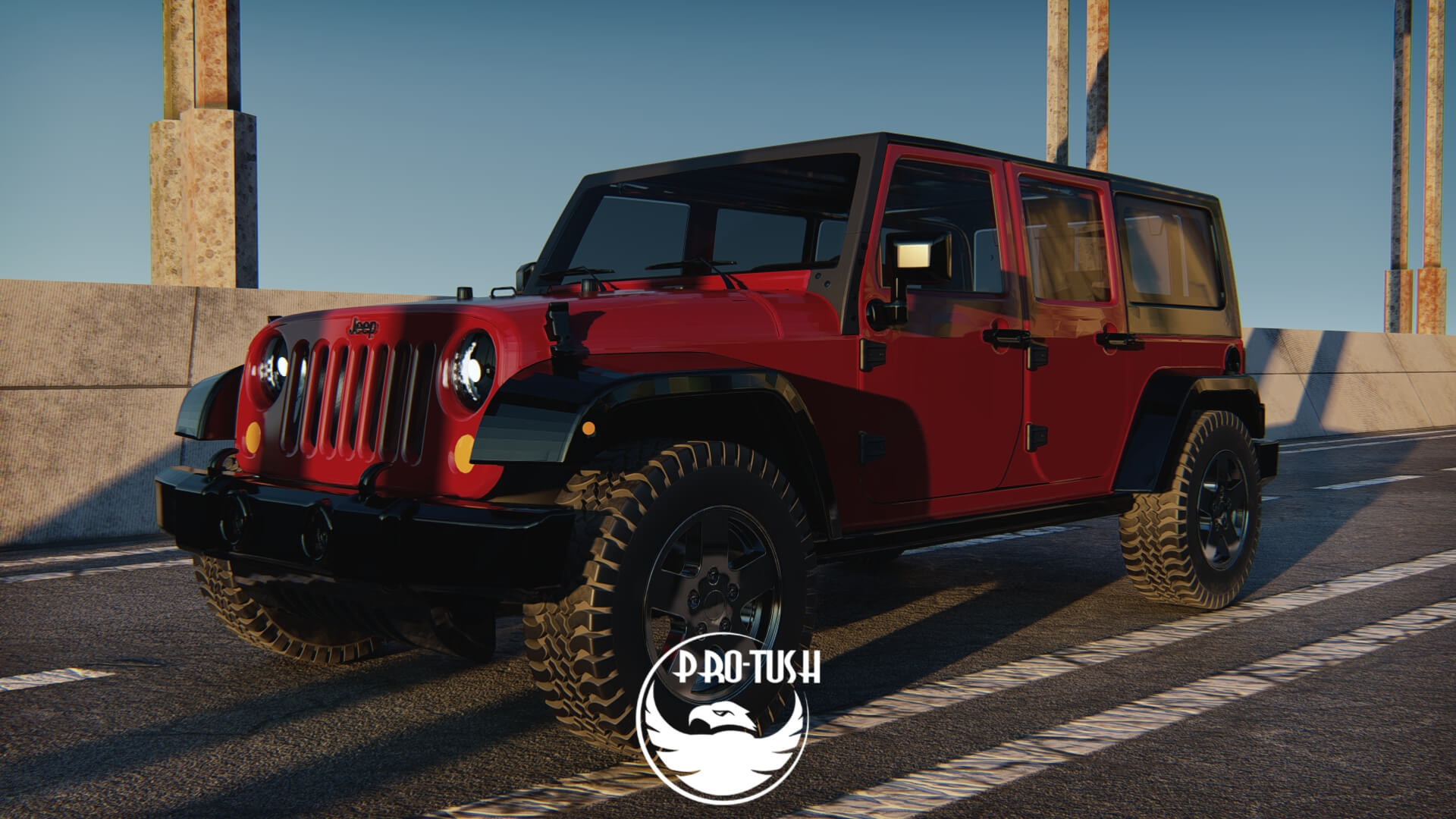 Jeep Wrangler JK - 3D Model by StellarValor
