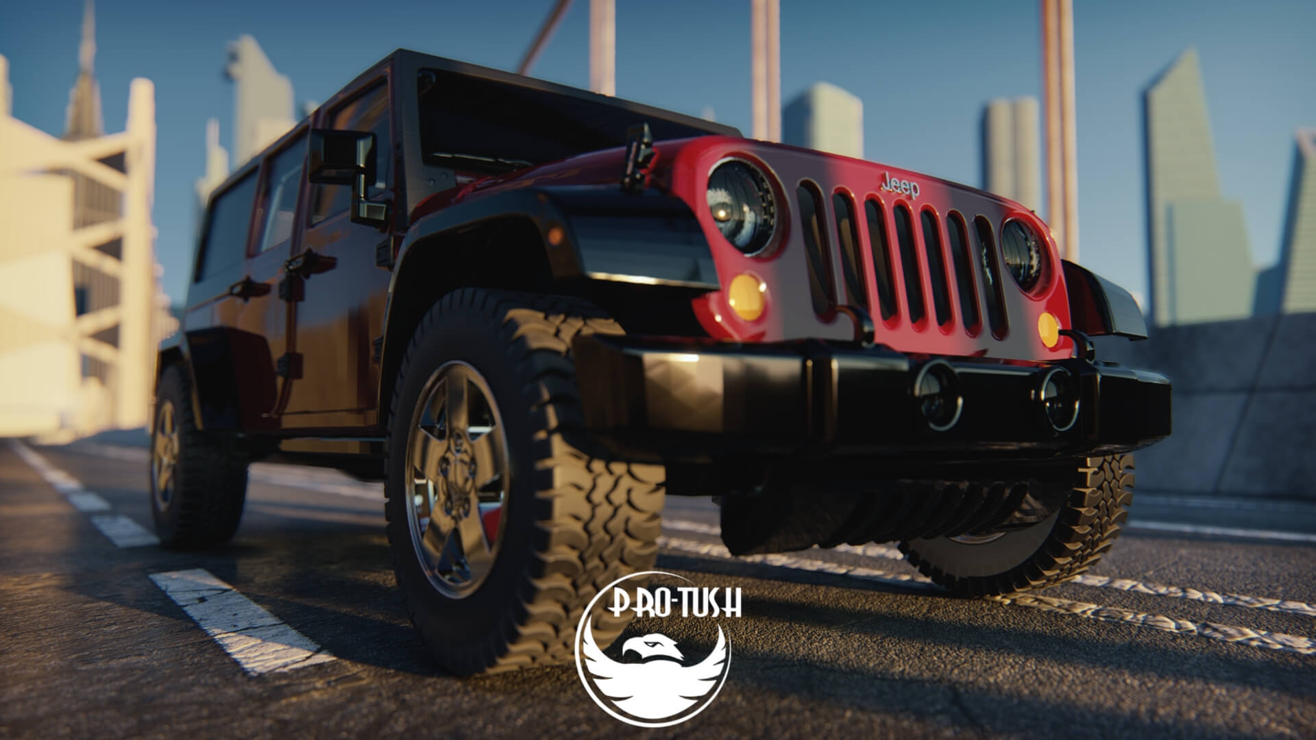 Jeep Wrangler JK - 3D Model by StellarValor