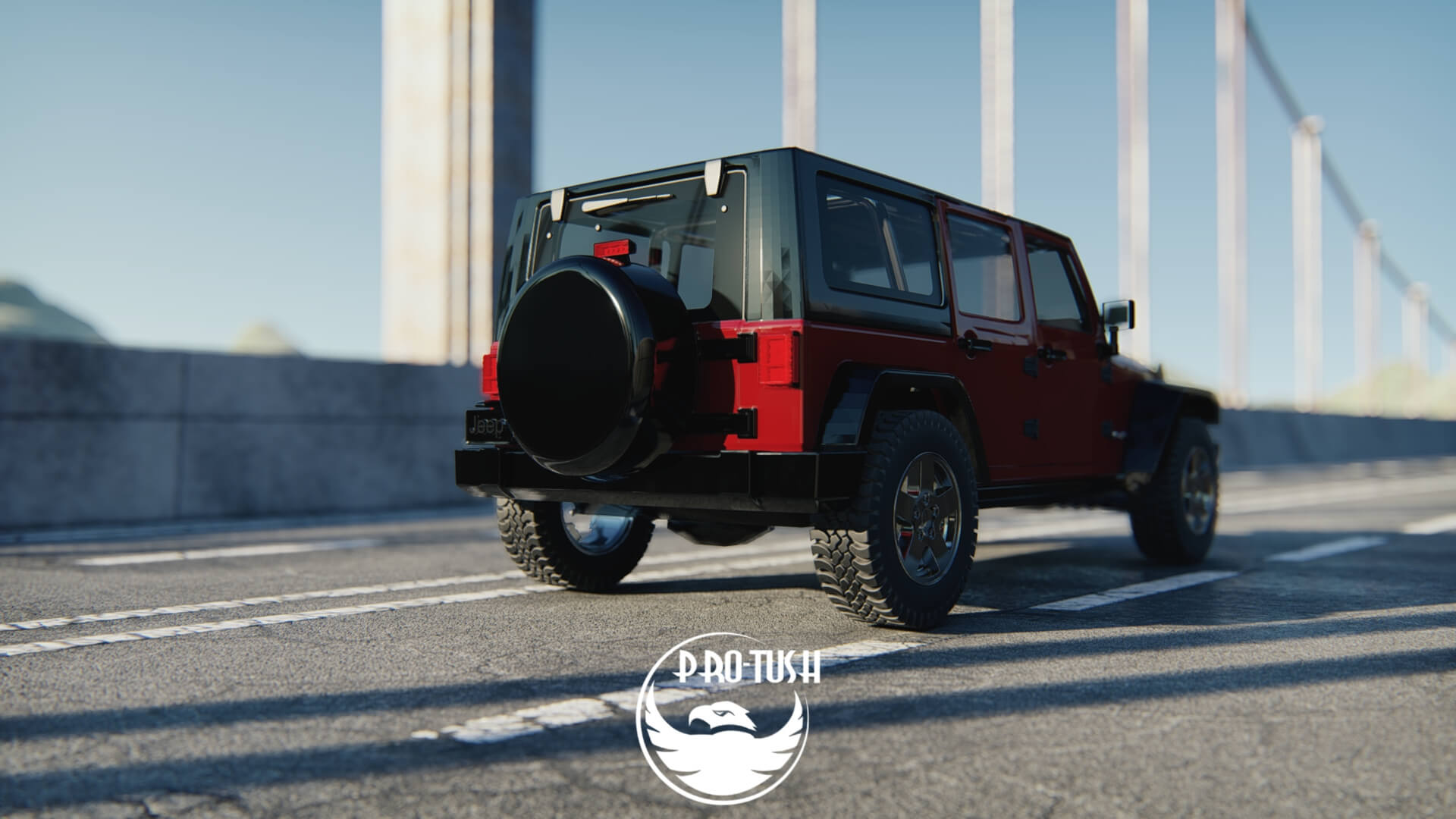 Jeep Wrangler JK - 3D Model by StellarValor