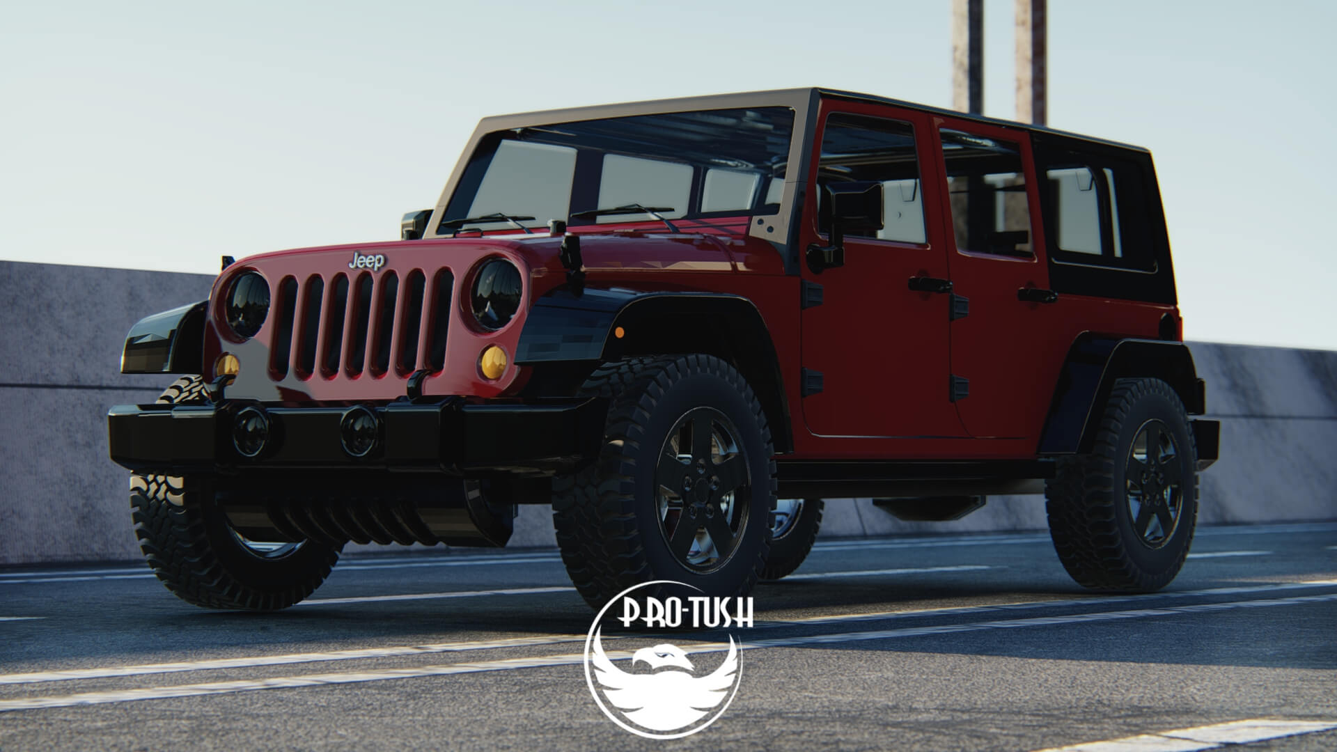 Jeep Wrangler JK - 3D Model by StellarValor