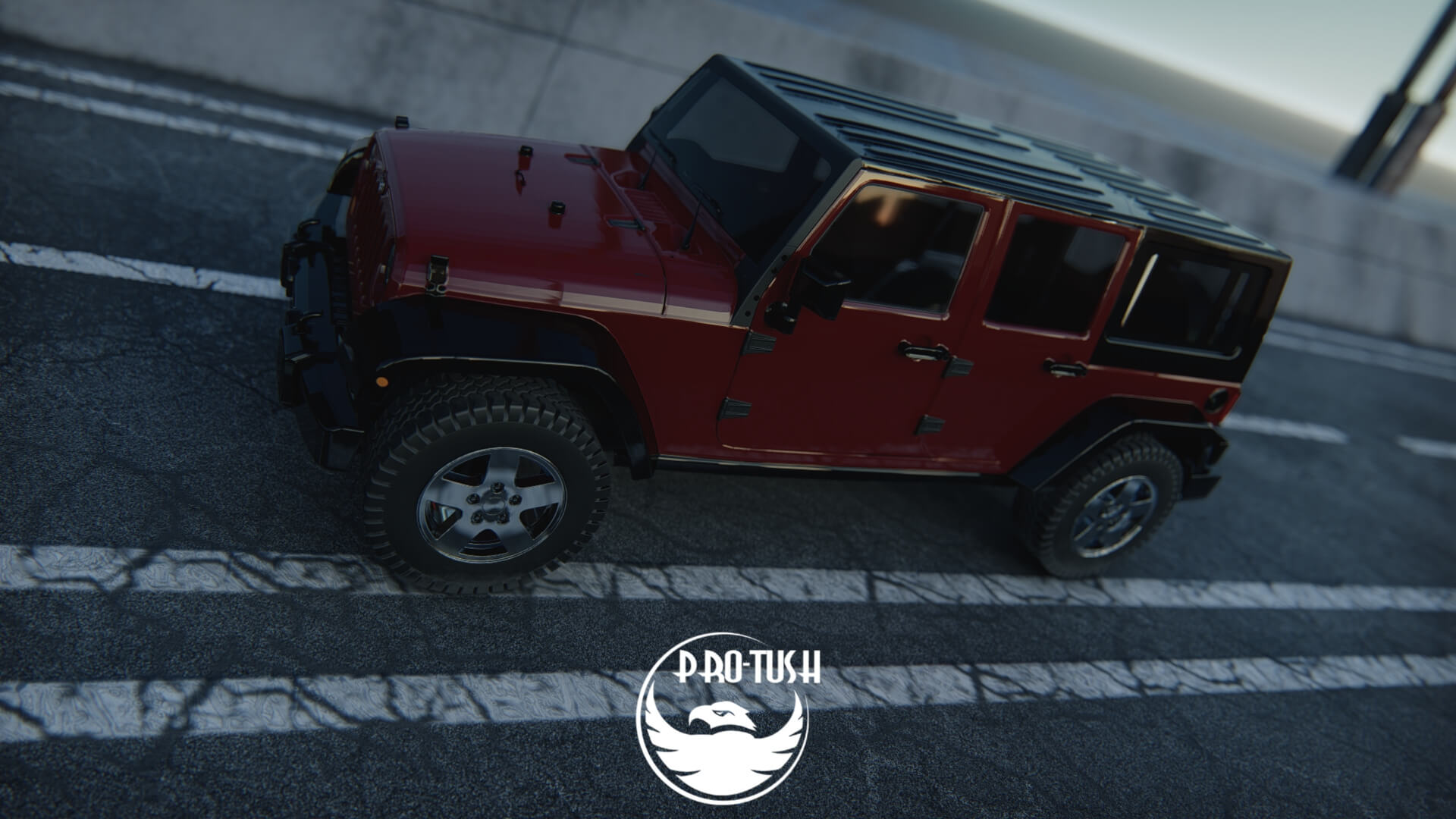 Jeep Wrangler JK - 3D Model by StellarValor