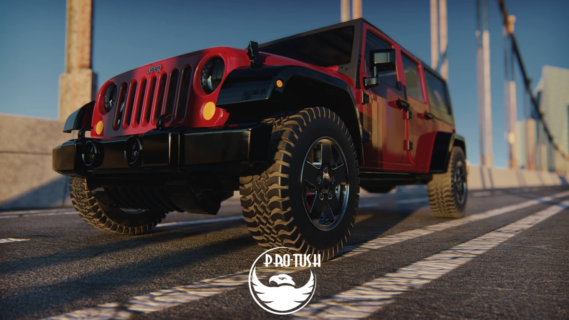 Jeep Wrangler JK - 3D Model by StellarValor