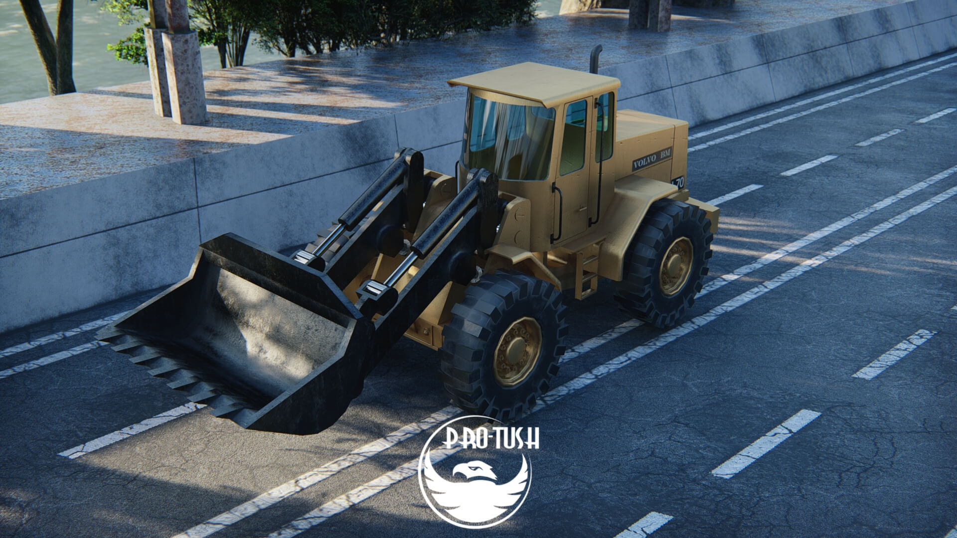 Volvo L170 - 3D Model by StellarValor