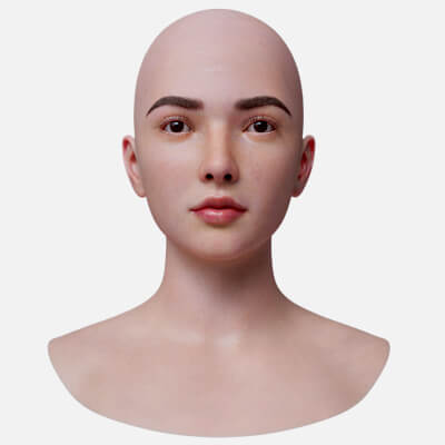 Female Head Mesh With Unreal Metahuman Topology V1 - 3D Model by ...